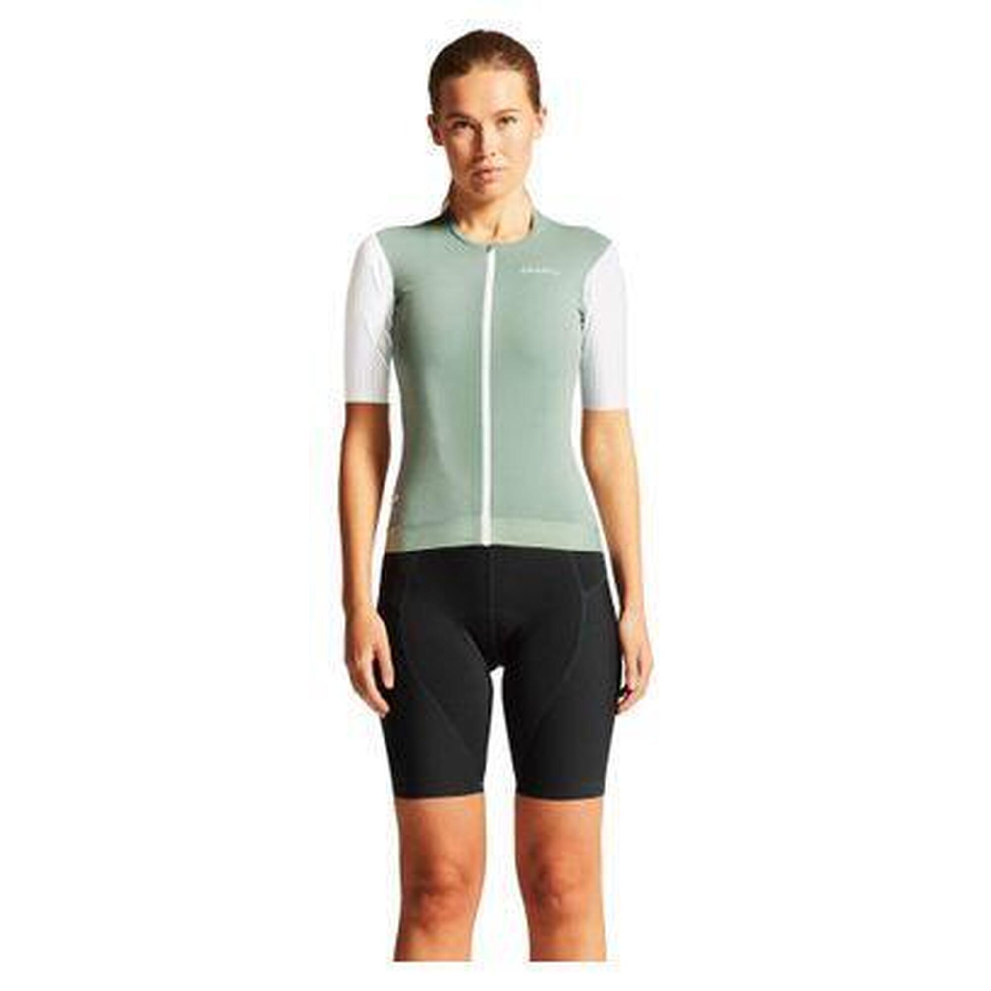 Maillot vélo à manches courtes Craft ADV Aero Vert/Blanc Femme CRAFT ...