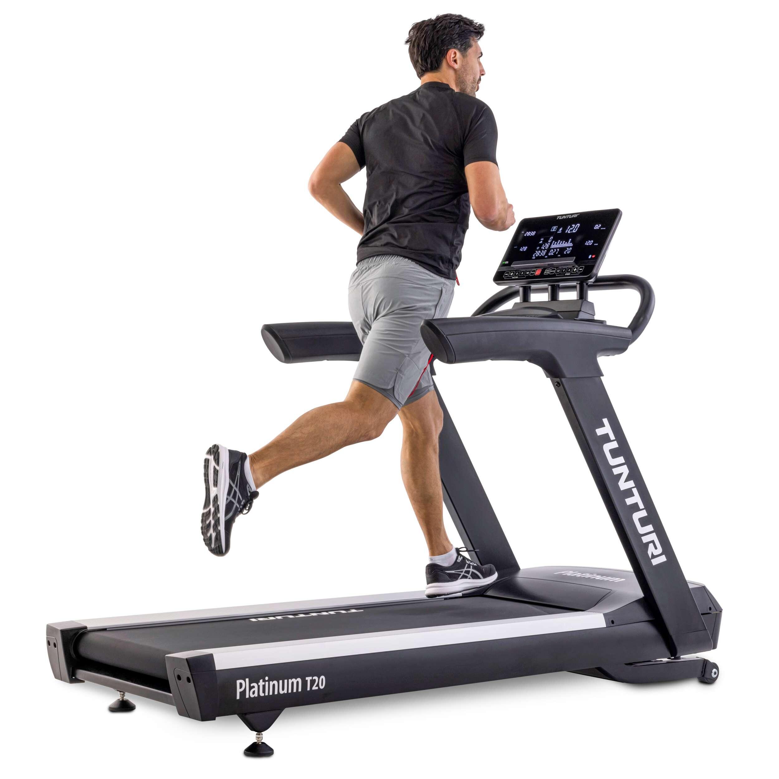 Platinum TR20 Treadmill - Bluetooth, 36 Programs, Foldable, 1-22 km/h ...