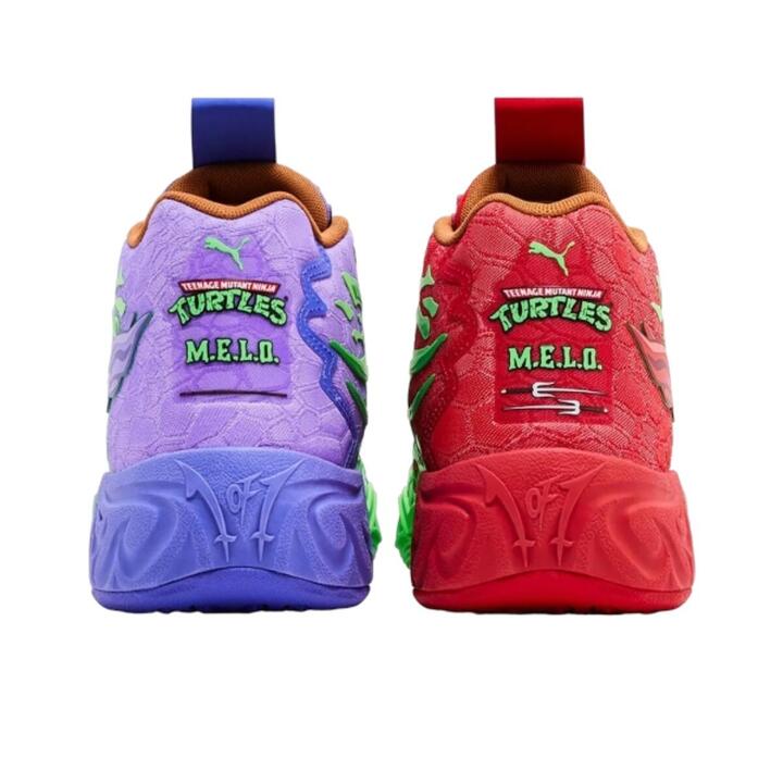 LaMelo Ball MB.04 Teenage Mutant Ninja Turtles Raphael & Donatello PUMA ...