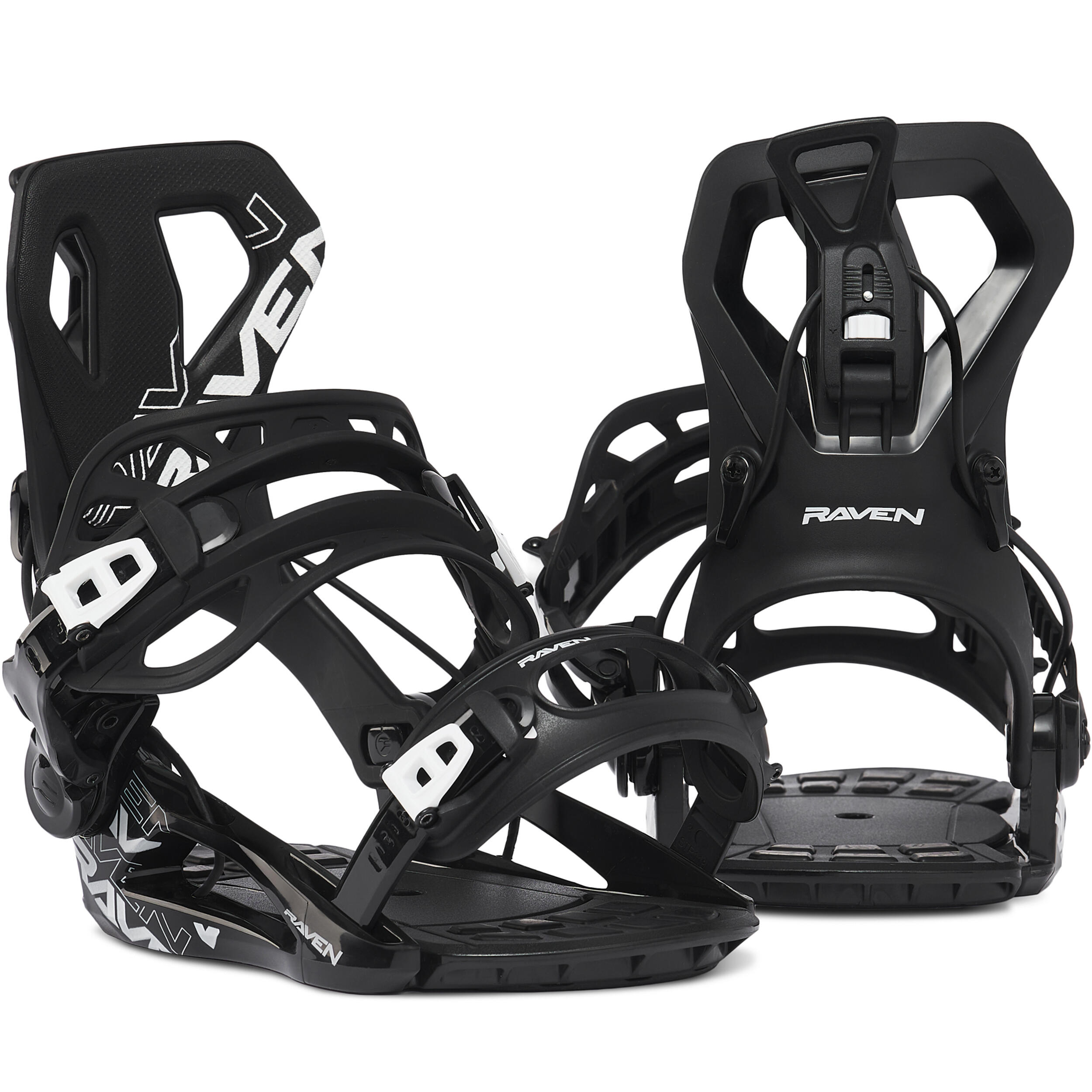 Fastec FT360 Fijaciones Snowboard Negro RAVEN | Decathlon