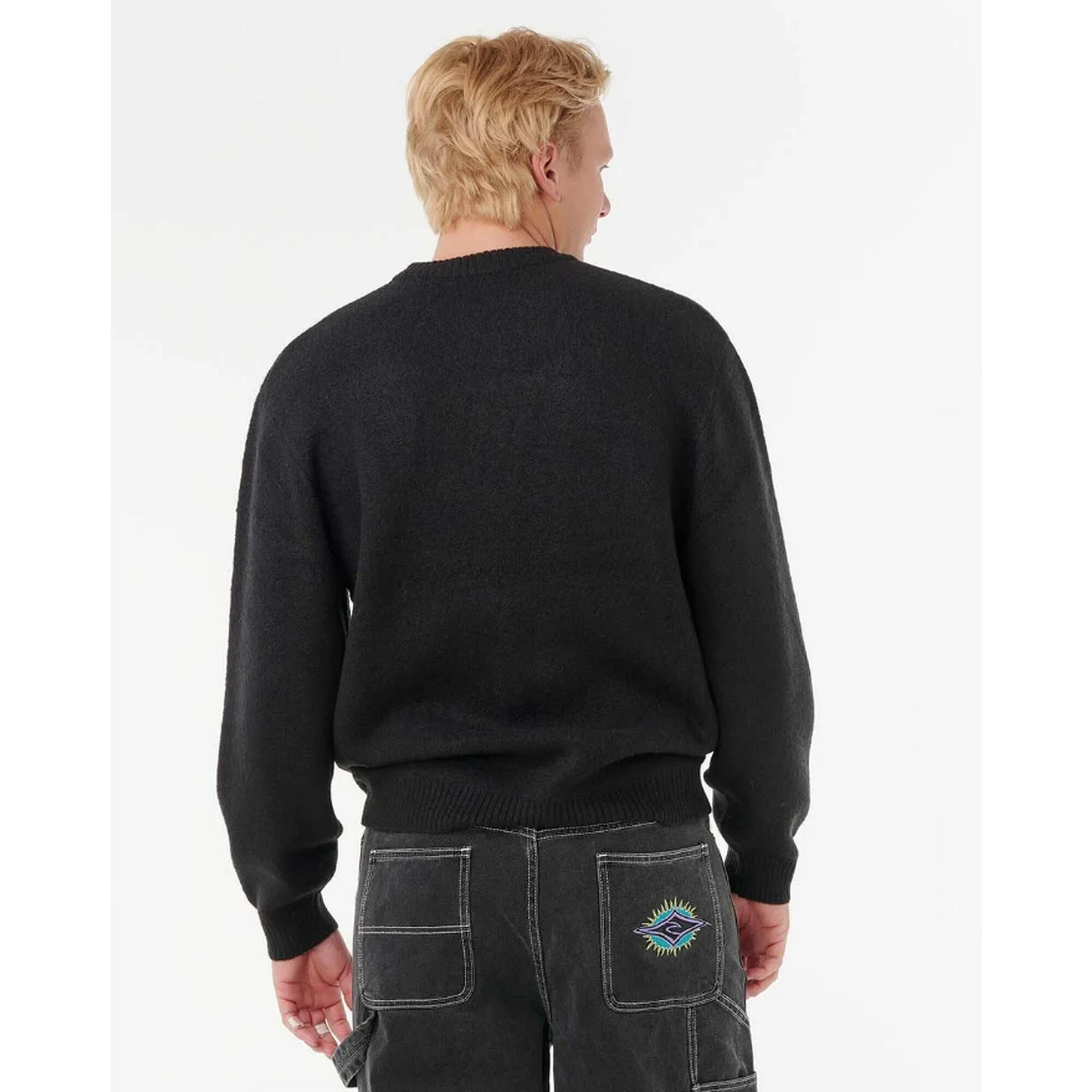 Pull Homme Rip Curl "MEDINA SCRIPT CREW" L Noir RIP CURL | Decathlon