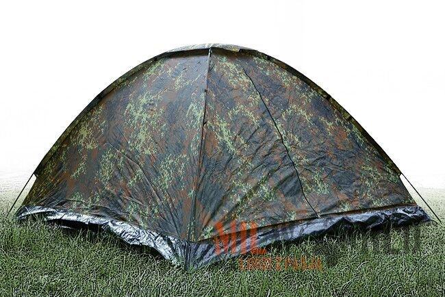 Mil-Tec Three Men Tent Iglu Standard Flecktarn | Decathlon