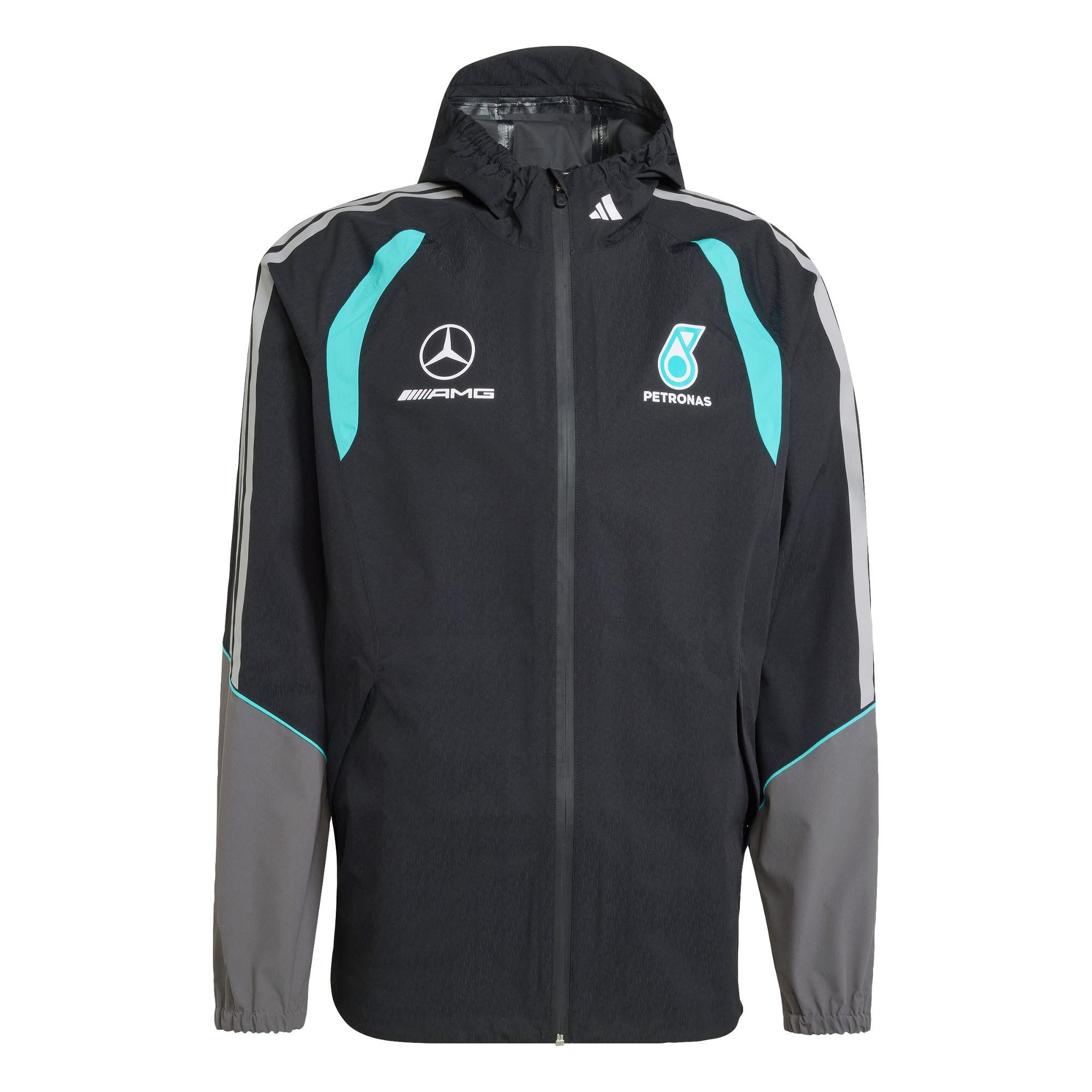 MERCEDES - AMG PETRONAS FORMULA 1 TEAM MECHANICS RAIN JACKET ADIDAS ...