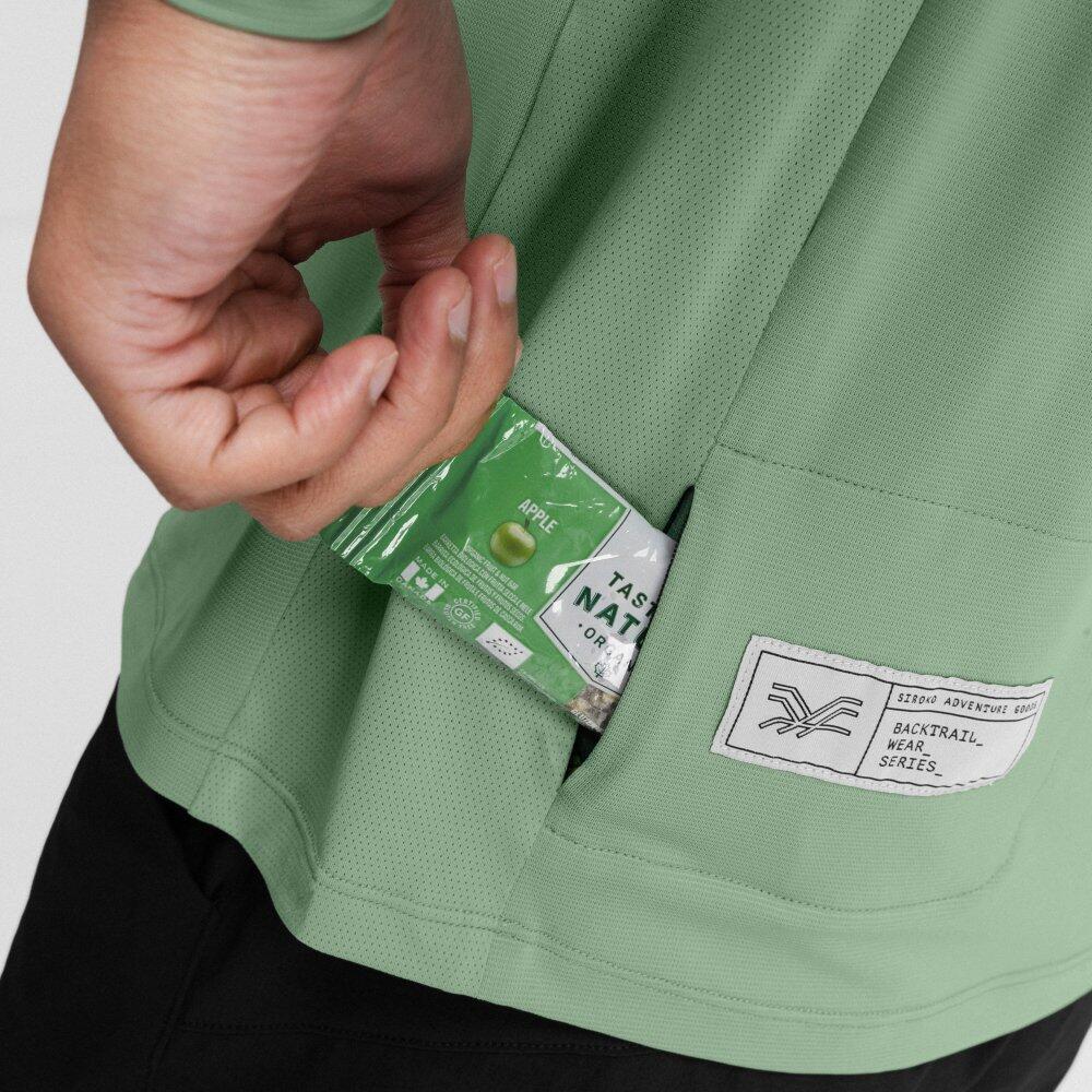 Herren Radsport langärmeliges gravel-t-shirt Spruce Grün | Decathlon