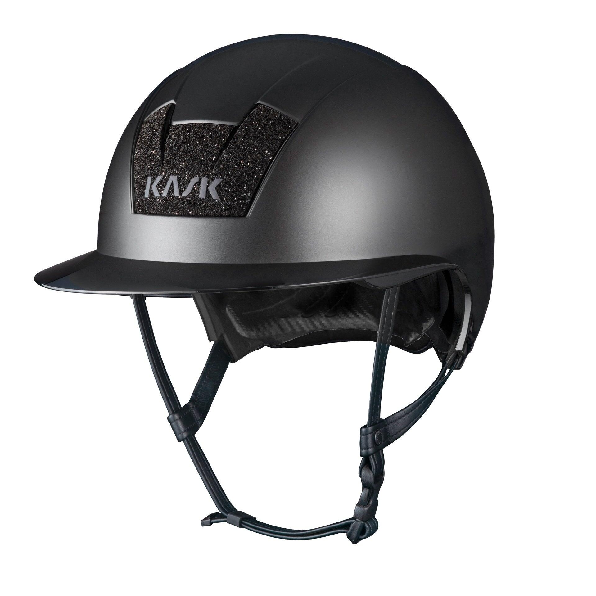 Kask Kooki Lady Crystal Carpet Shine Zwart - | Decathlon
