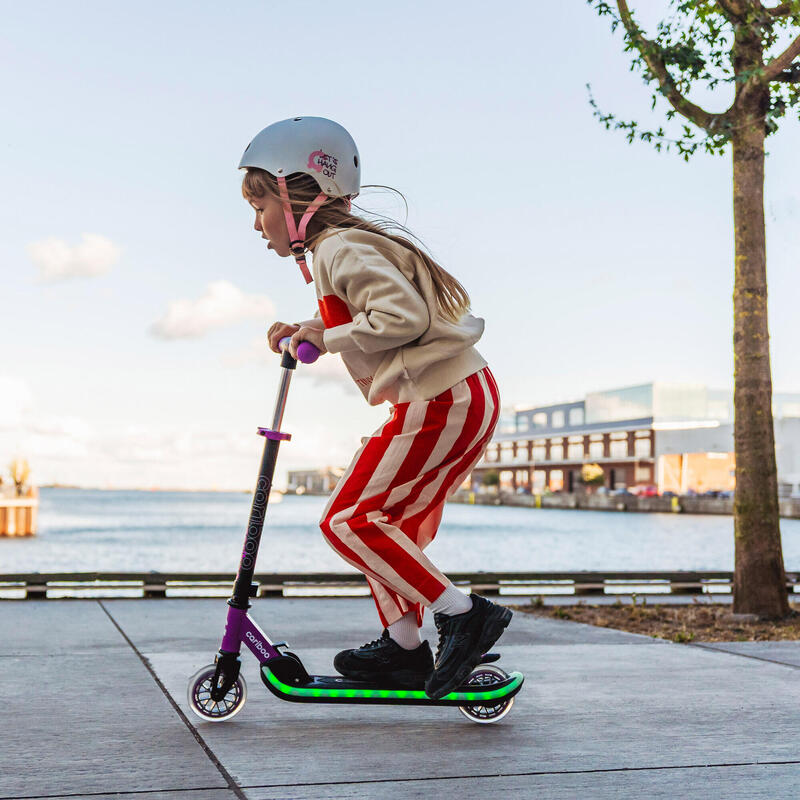 Hulajnoga dwukołowa ze świecącym podestem LED Cariboo LEDStar CARIBOO ...