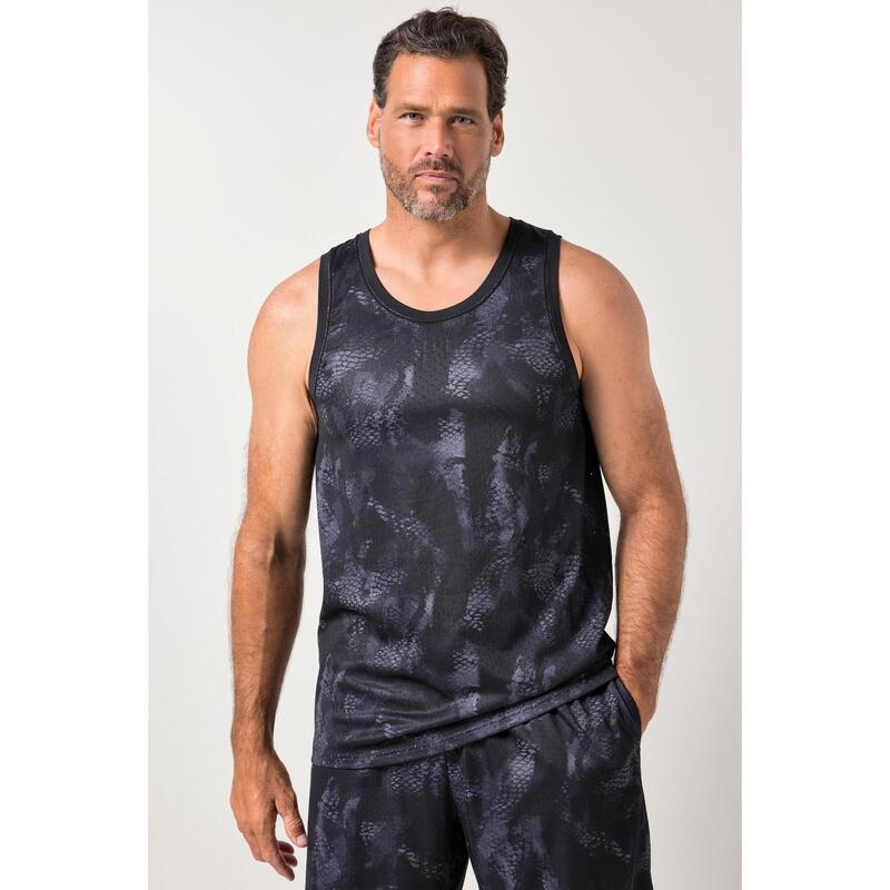 Męska Tank top siateczkowy fitness nadruk na całej powierzchni JAY-PI ...