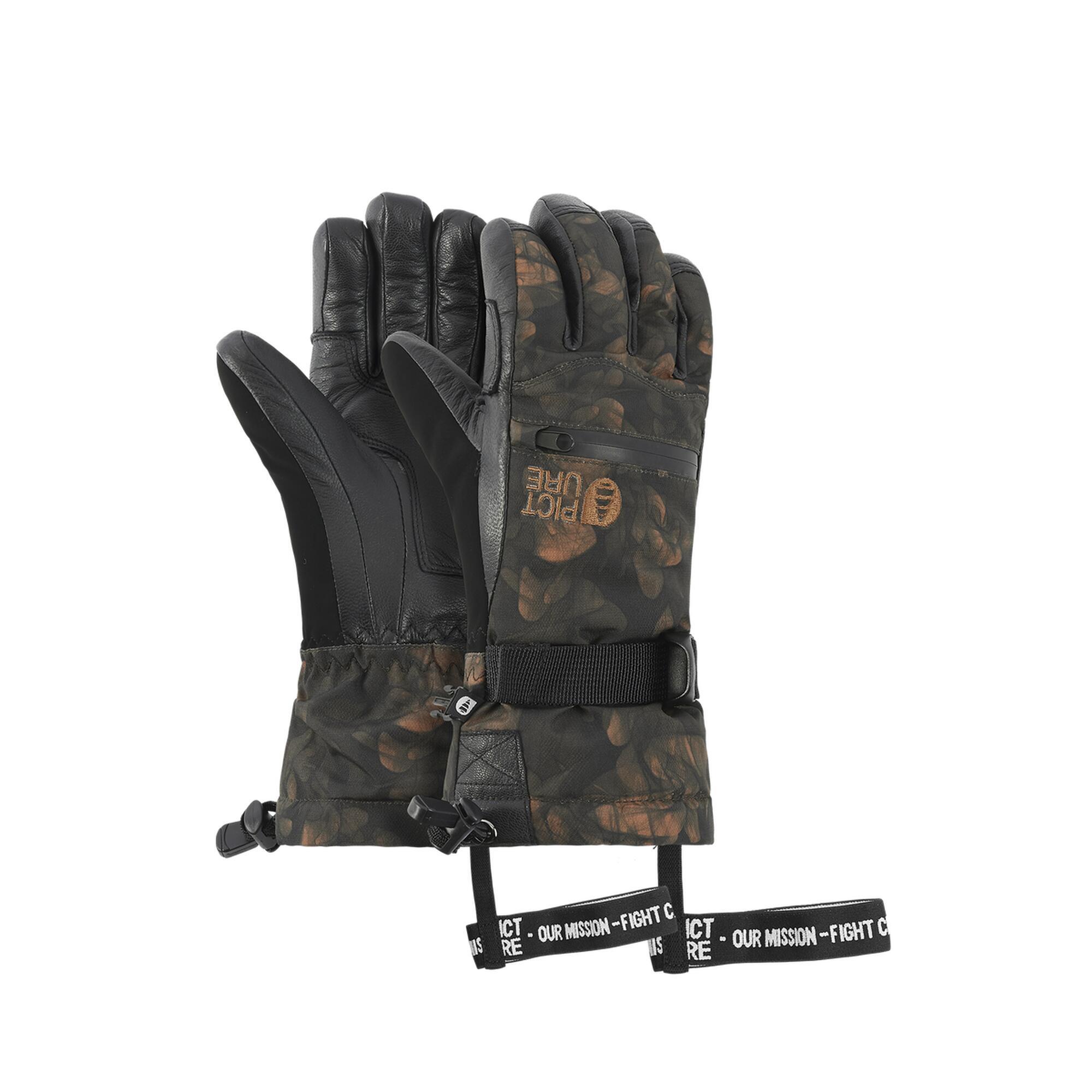 Gants de Ski Femme Picture "PALMER GLOVES" 7 Marron PICTURE | Decathlon