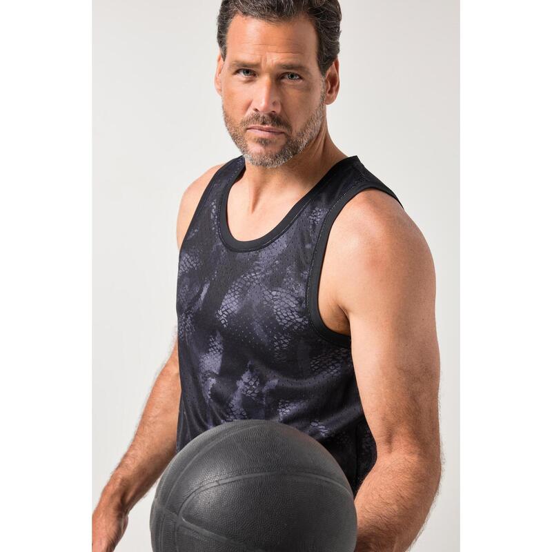 Męska Tank top siateczkowy fitness nadruk na całej powierzchni JAY-PI ...