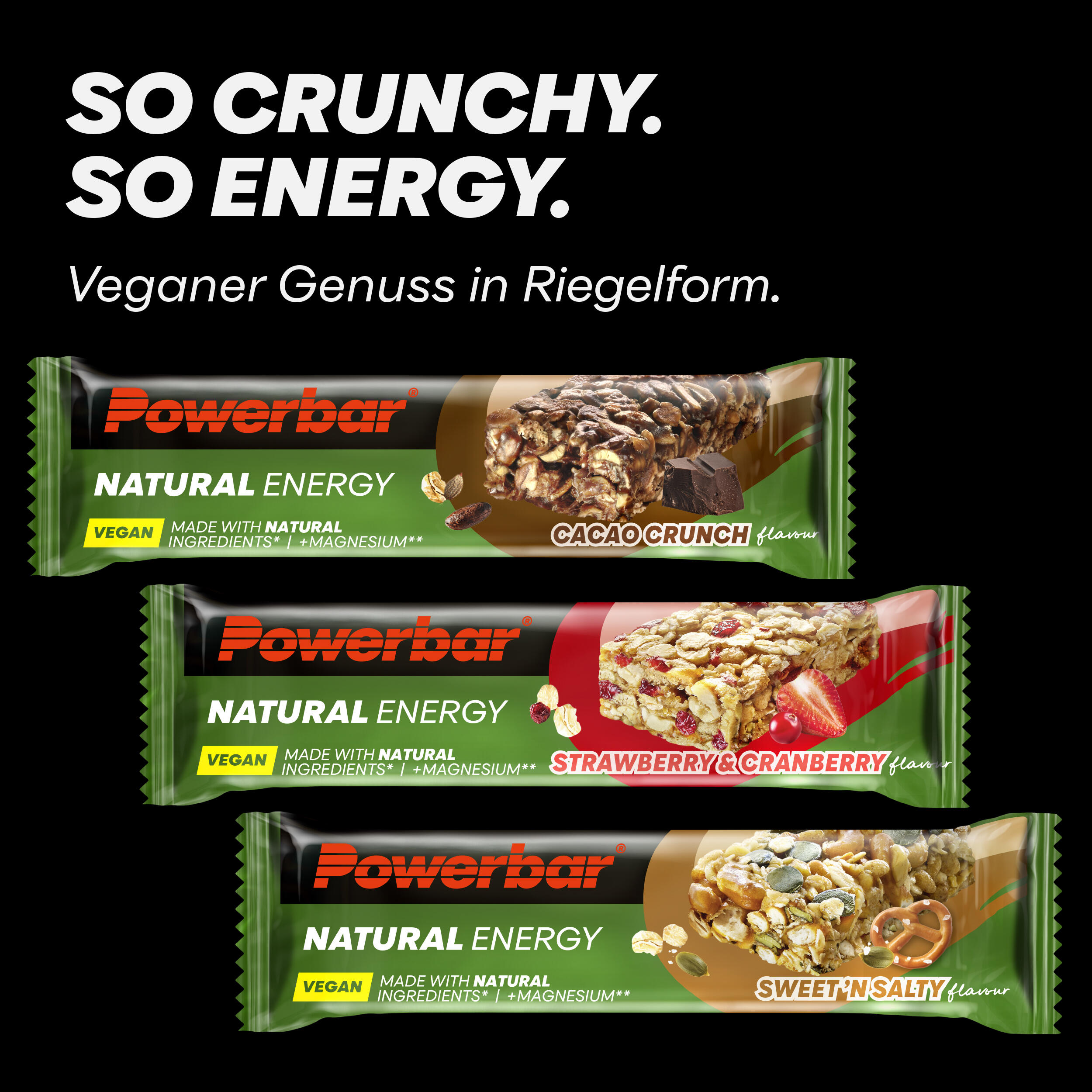 PowerBar Energy Protein Bar 45 g, Vegan, Oats & Magnesium POWERBAR ...