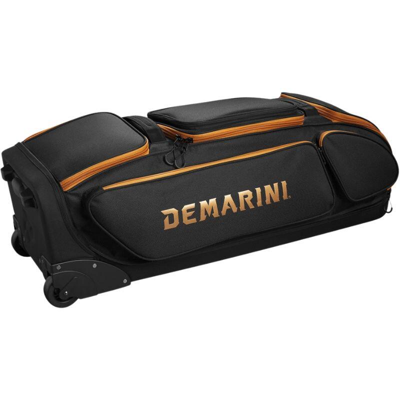 DeMarini WB574410 Special OPS V2 Wheeled Bag Color Black Baseball ...