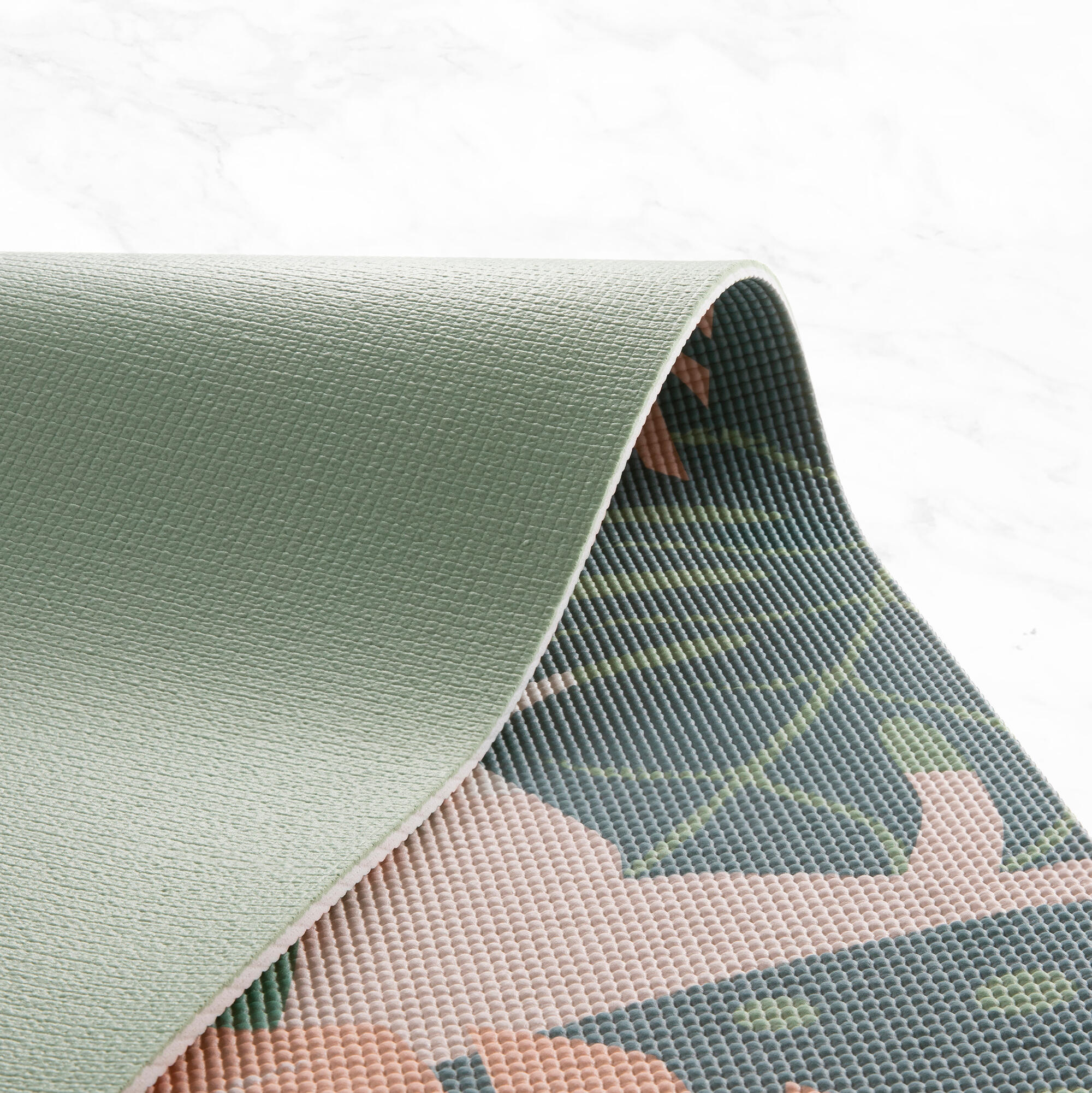Yogamatte - Palmen Design | Decathlon