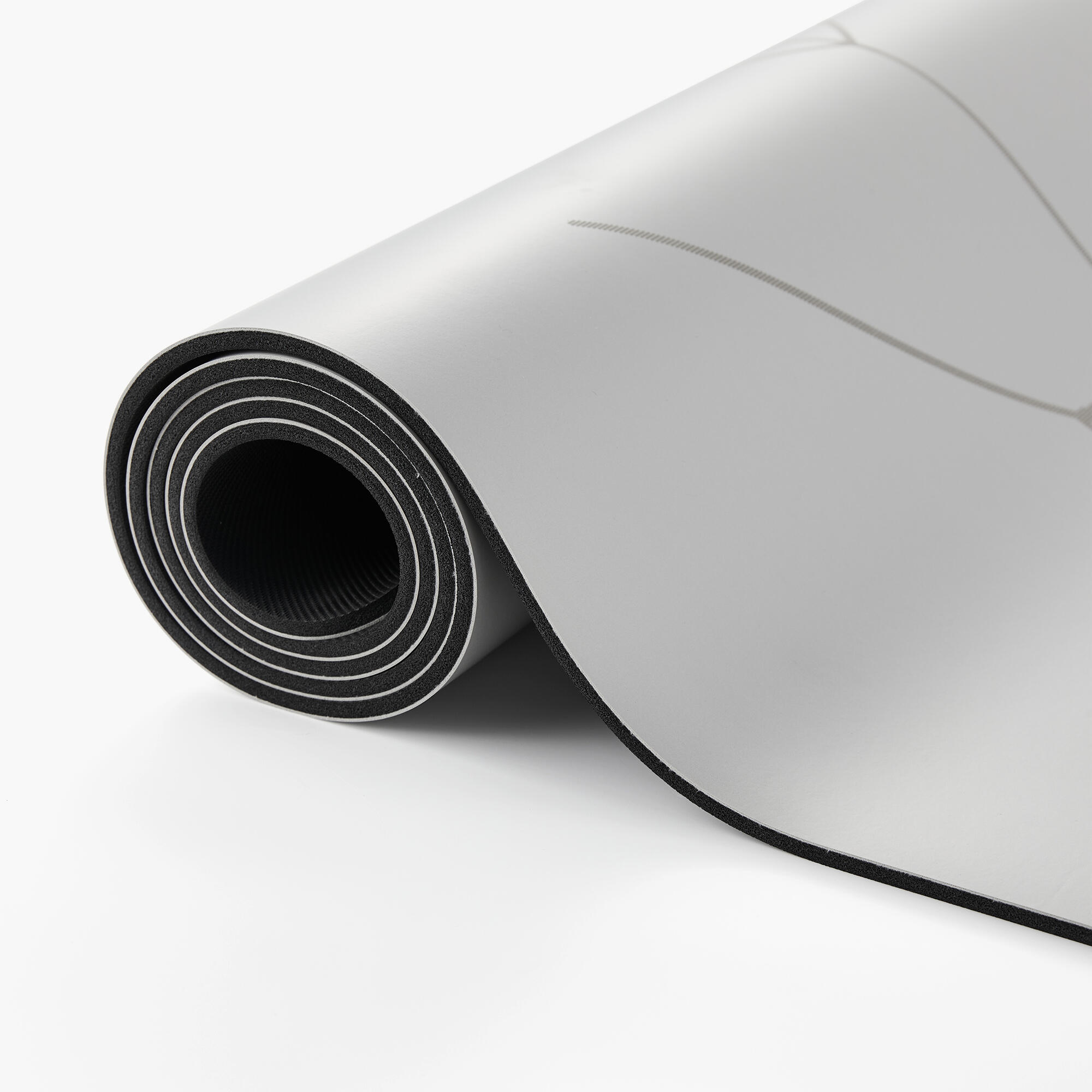 Myga Alignment Yoga Mat Grey | Decathlon