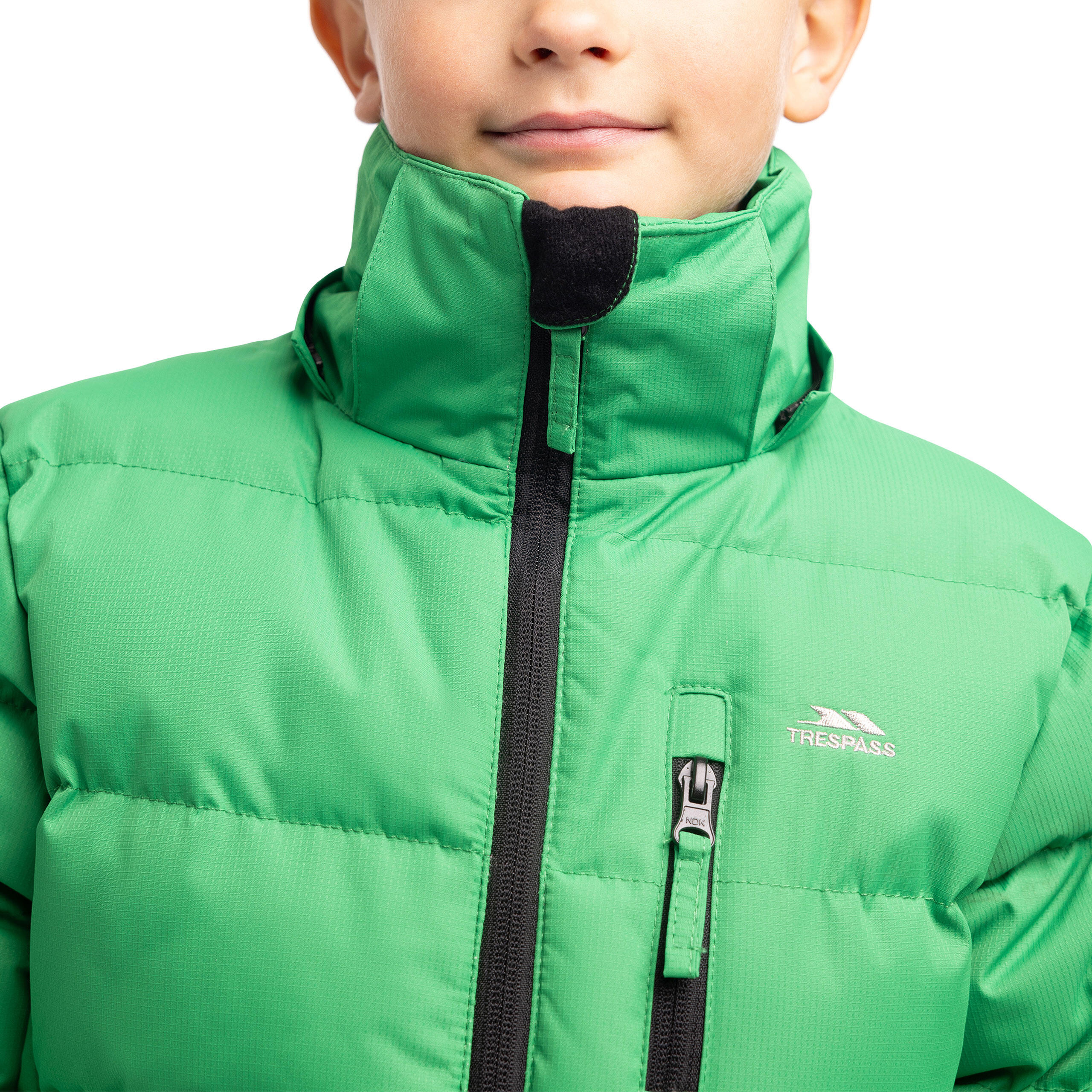 Boys Padded Adjustable Zip-Off Hood Waterproof Jacket - Tuff | Decathlon