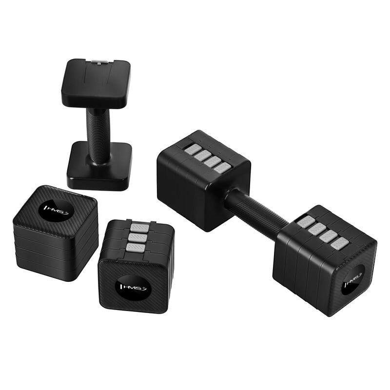 Verstelbare halters 2 x 5 kg HL02 Hms HMS | Decathlon