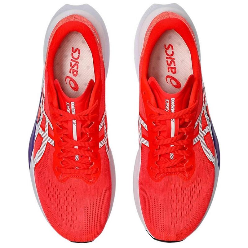 Chaussures de course Asics modèle Magic Speed FF Turbo Flash Red Whit ...