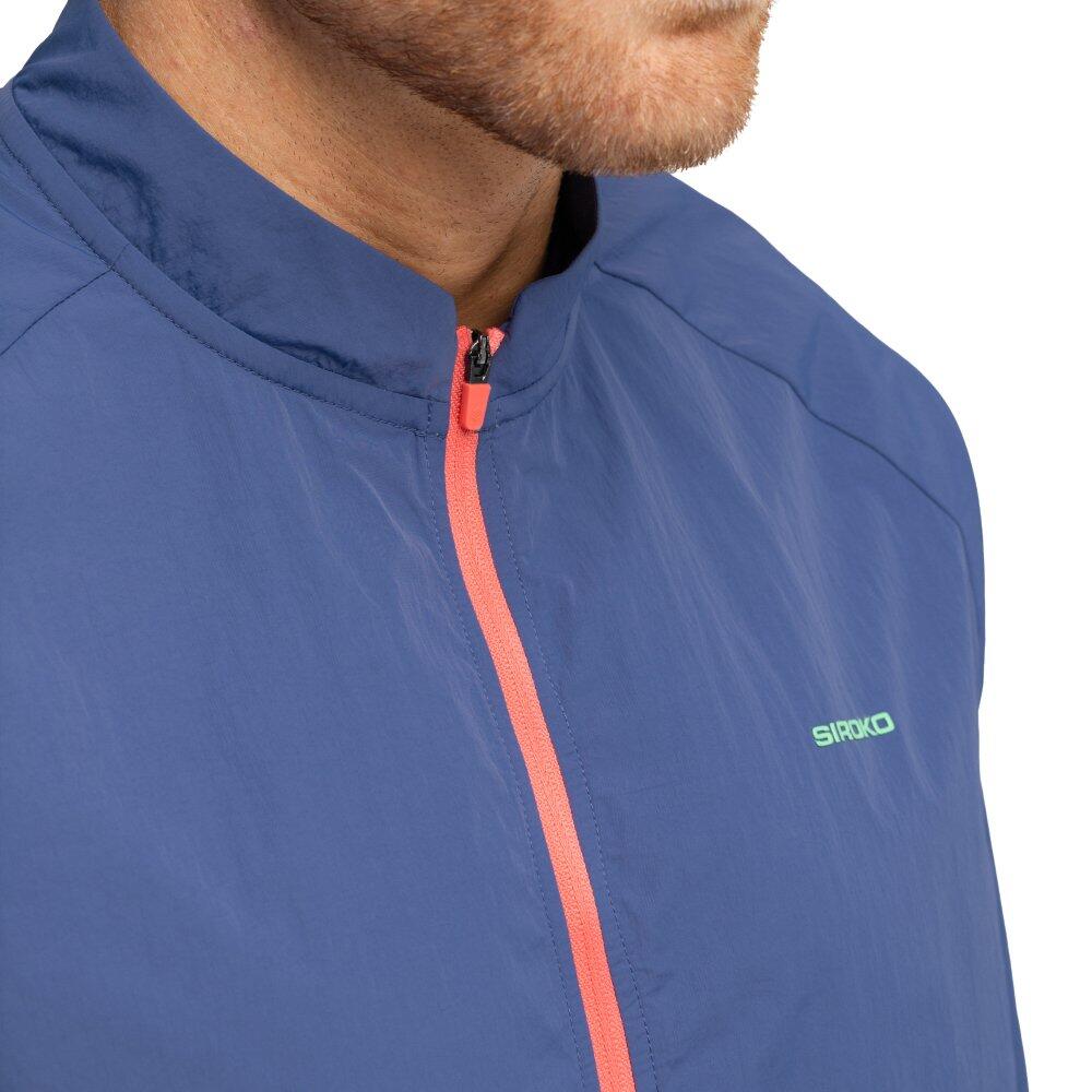 Men sport.padel 's padel jacket Backspin Blue Blue SIROKO | Decathlon