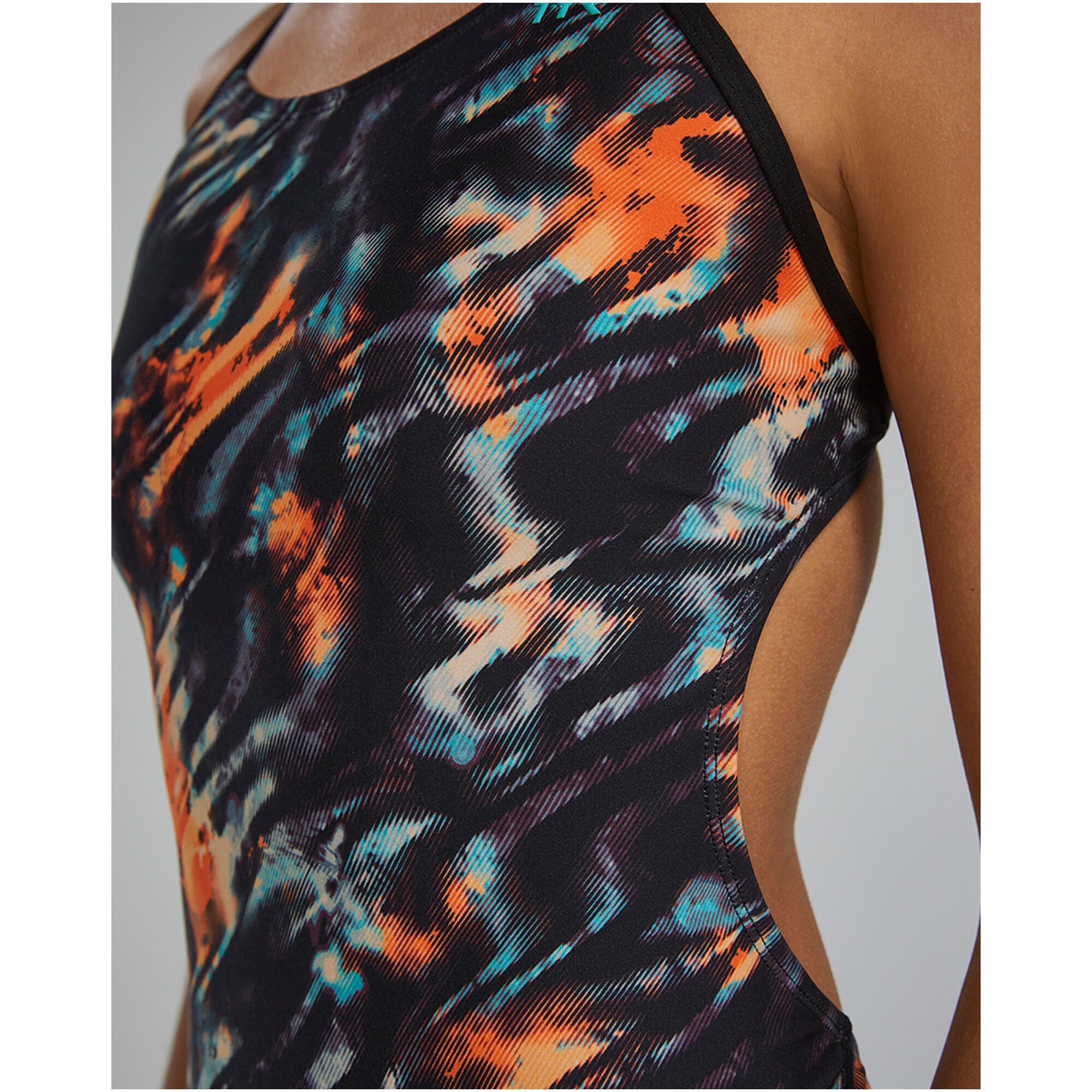 TYR Durafast Elite damesbadpak Cutout Fit Magenta EU 38 | Decathlon