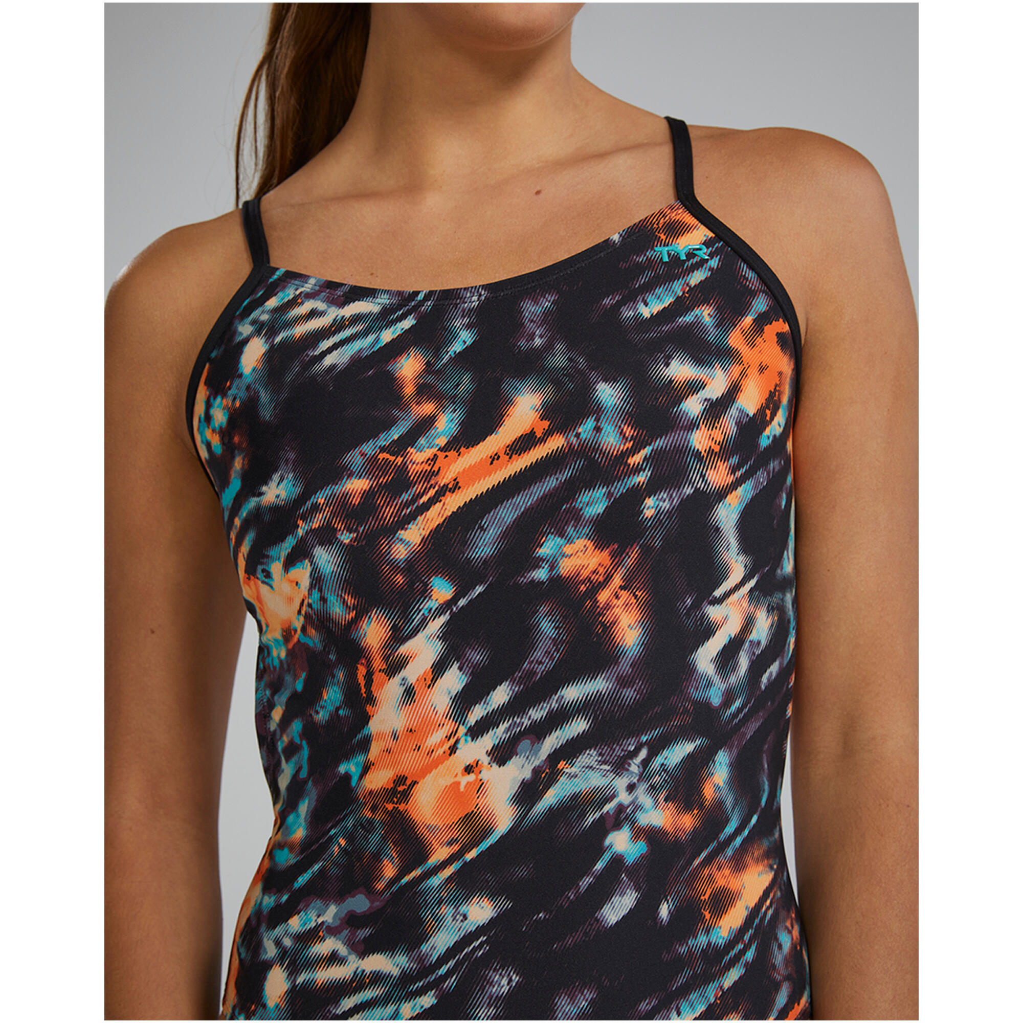 TYR Durafast Elite damesbadpak Cutout Fit Magenta EU 38 | Decathlon