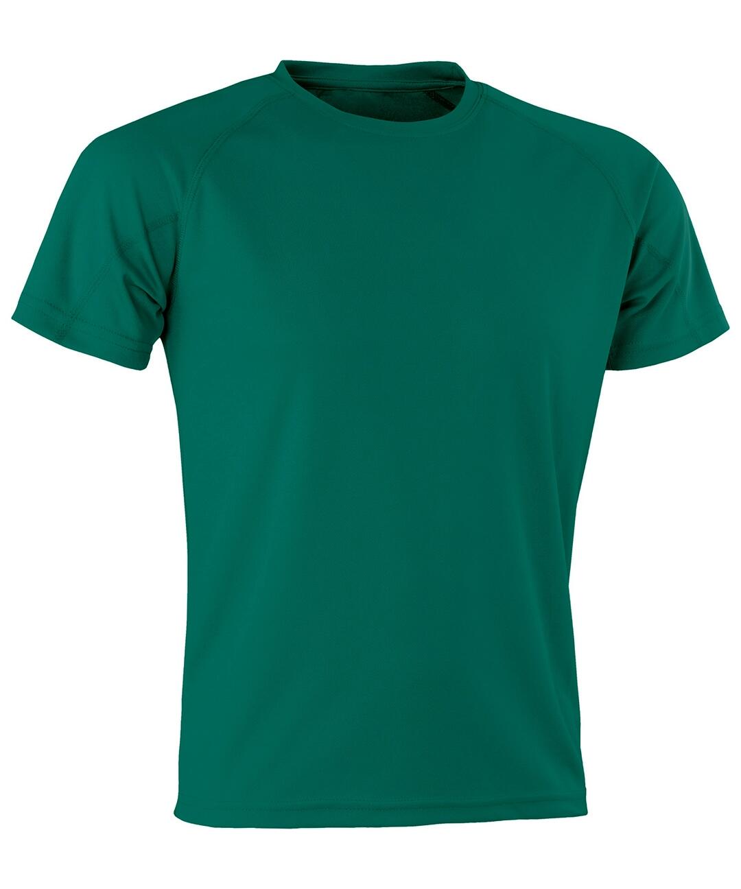 Spiro Unisex Impact Performance Aircool T-Shirt - Lime | Decathlon