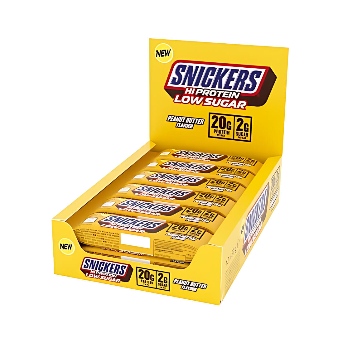 Snickers LOW SUGAR High Protein Bar (12x57g) | Decathlon