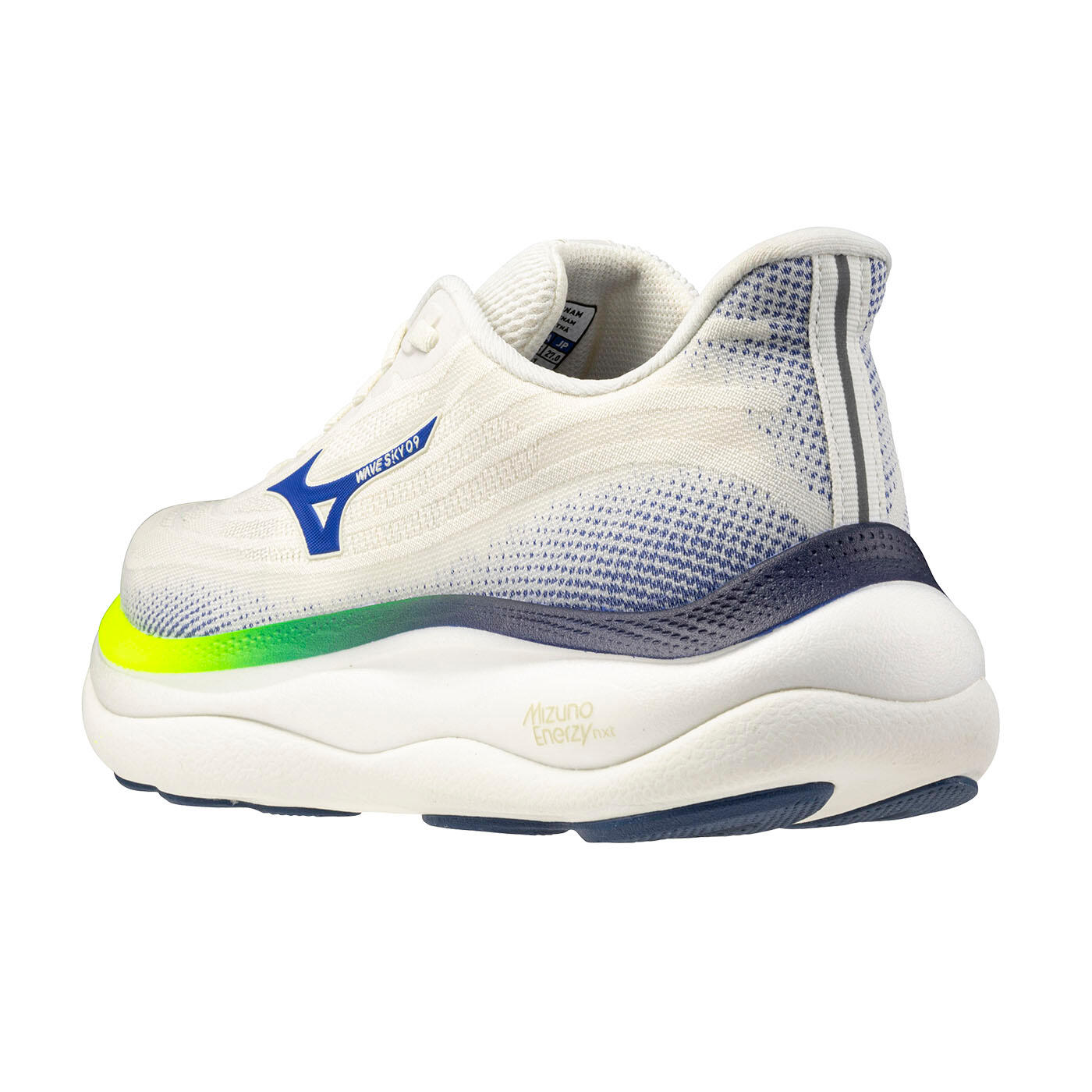 Mizuno Wave Sky 9 Running Shoes White, Blue and Yellow MIZUNO | Decathlon