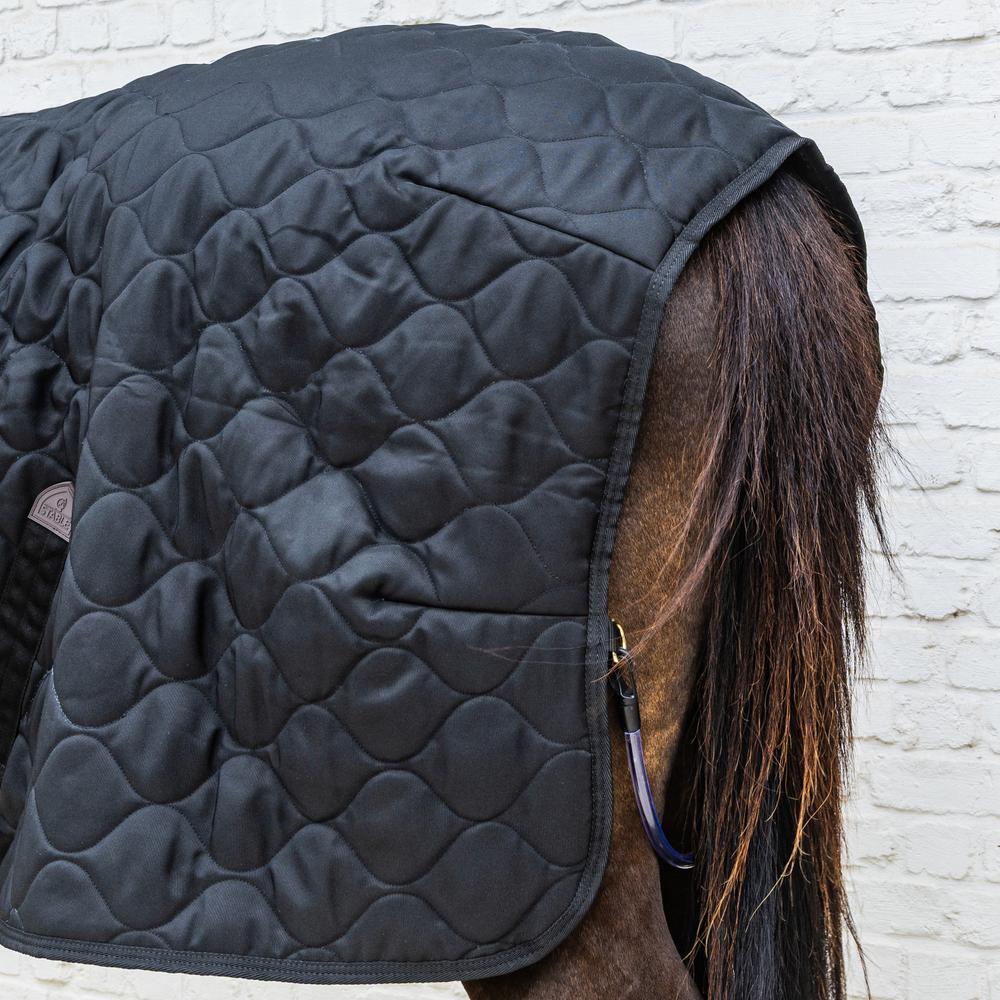 Stable rug comfort black 155-6'9 100 gram KENTUCKY HORSEWEAR | Decathlon