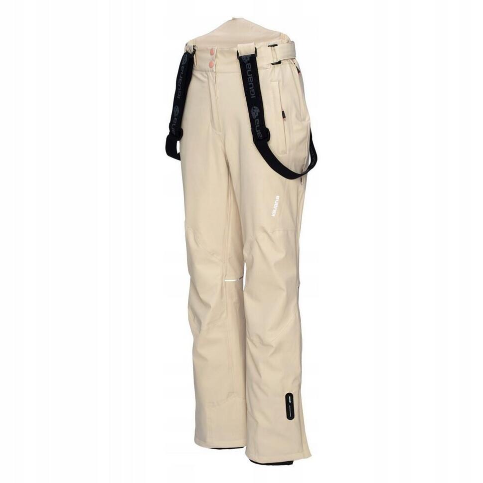 Pantalon De Ski BORETA Femme (Blanc Cassé / Corail / Rose Pâle) | Decathlon