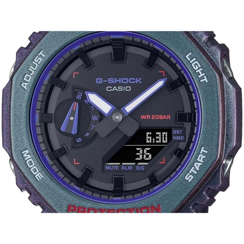 Montre Casio modèle GA-2100AH-6AER pour unisexe CASIO | Decathlon