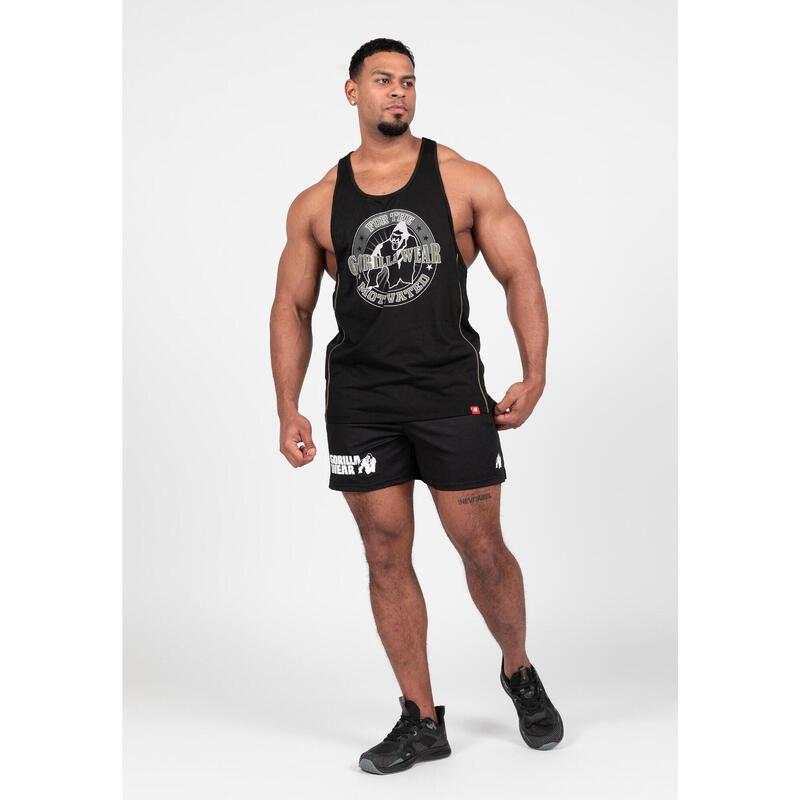 Miles Mesh Szorty - Czarny GORILLA WEAR | Decathlon