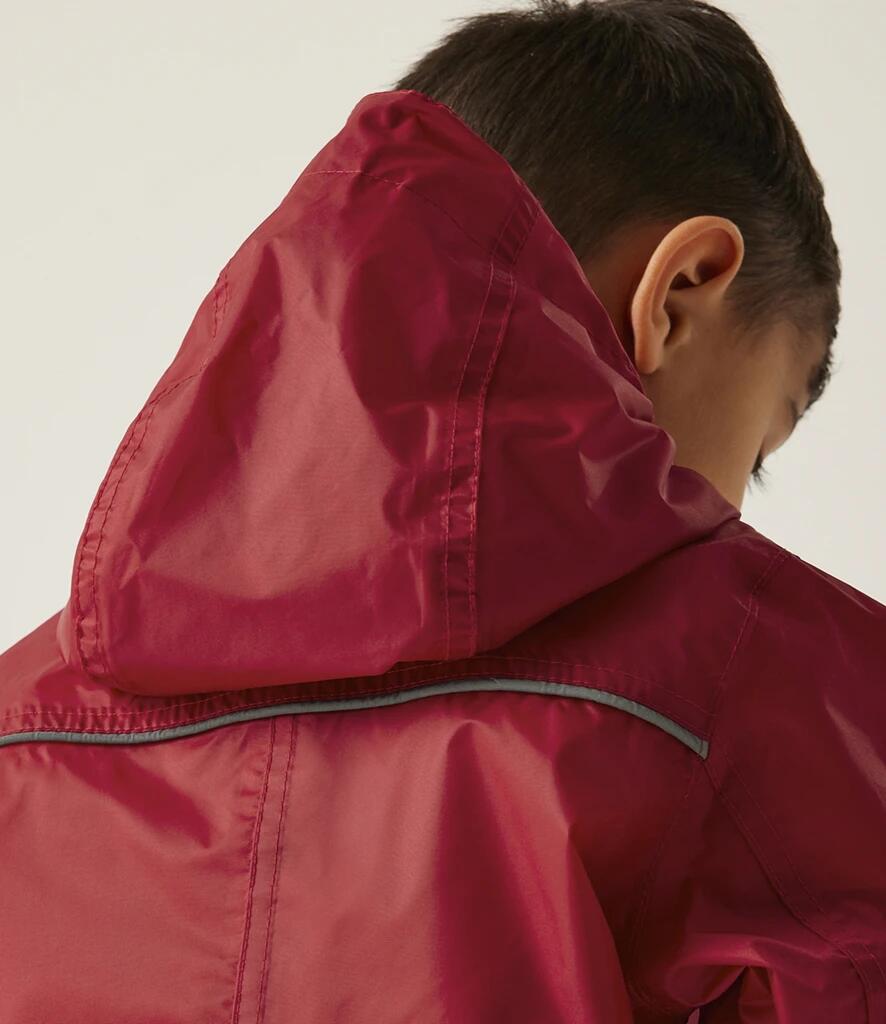 Regatta Unisex Kids Paddle Rain Suit - Red | Decathlon