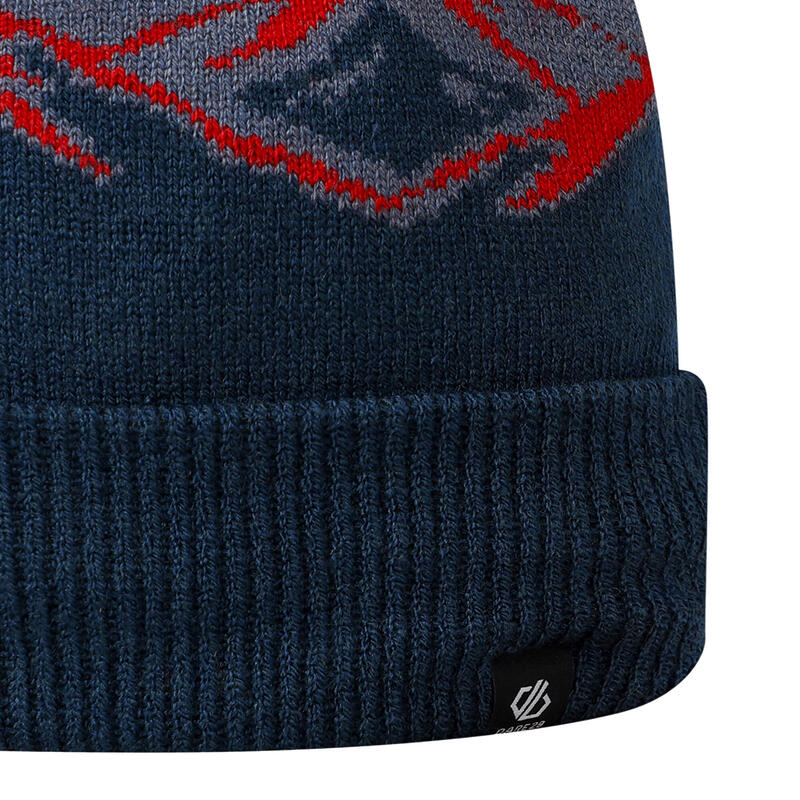 Bonnet À Pompon FERNIE Enfant (Bleu Indigo / Denim Sombre) DARE 2B ...