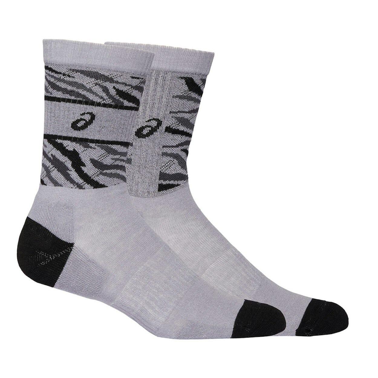 Unisex Cushioned Tiger Camo Socks | Decathlon