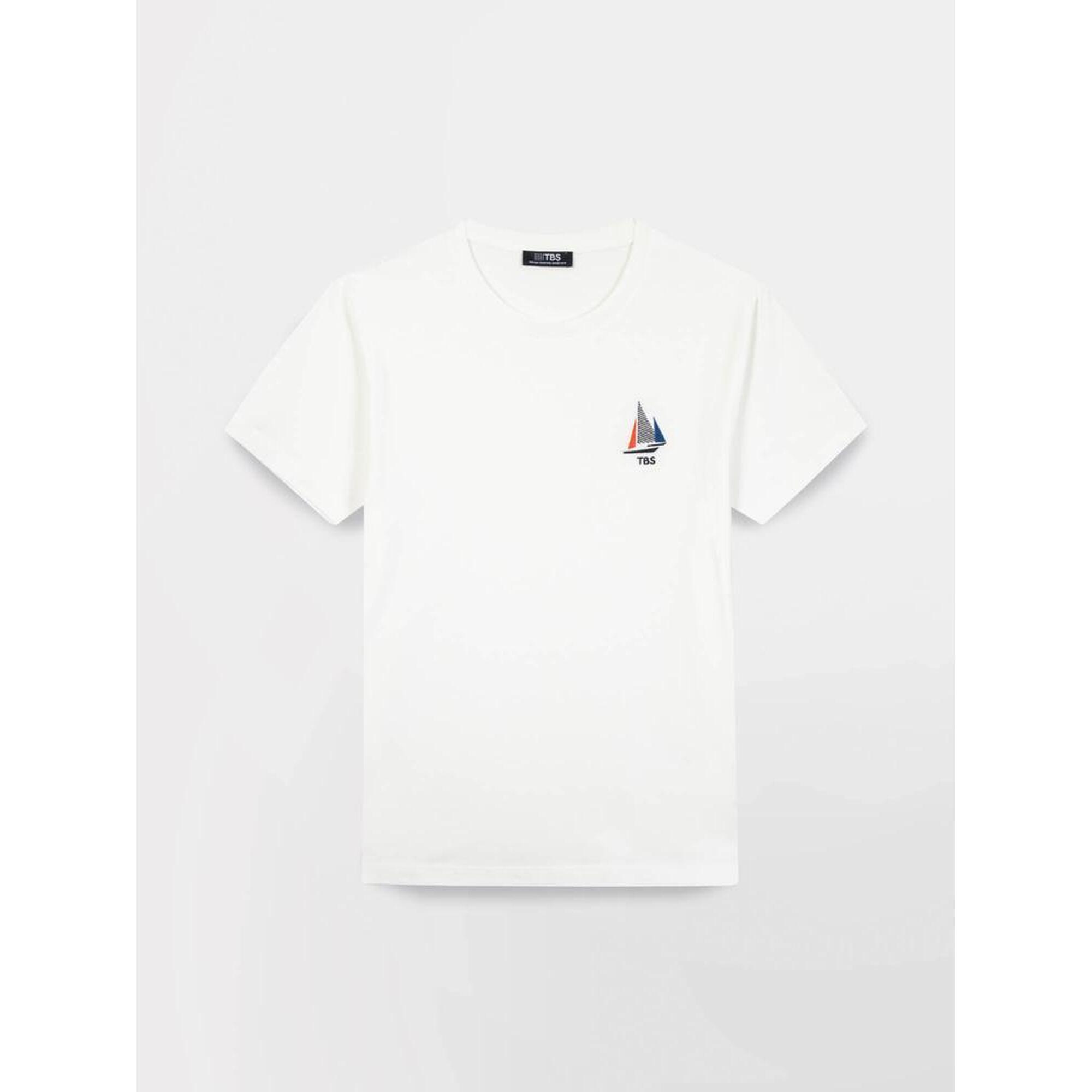 T-shirt manches courtes homme SELSOTEE Crépuscule 100% coton TBS ...