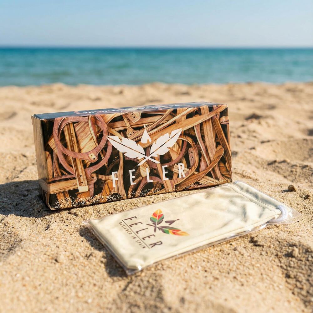 Occhiali da dole in acetato unisex Feler 8901-1, misura 45 mm FELER ...