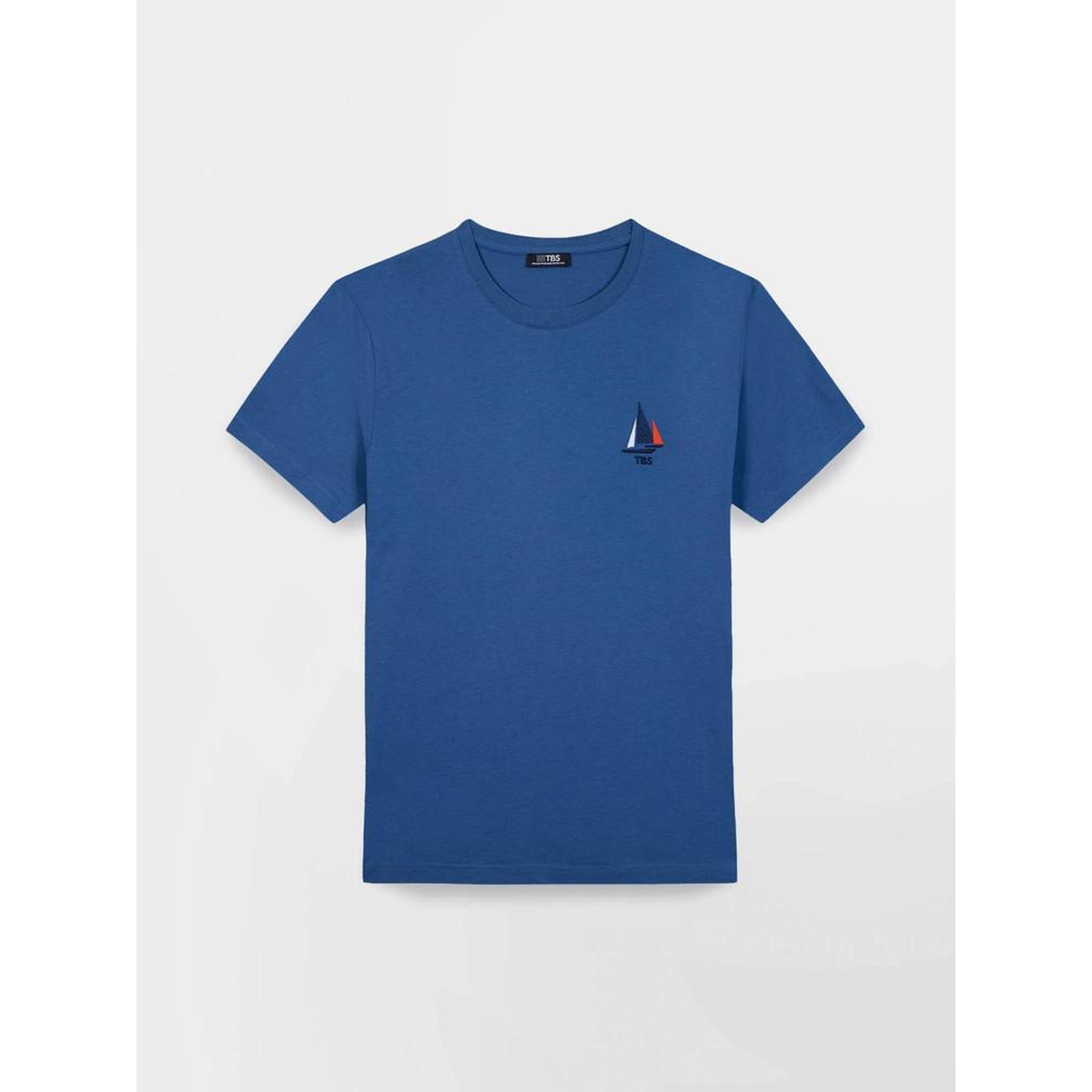 T-shirt manches courtes homme SELSOTEE Crépuscule 100% coton TBS ...