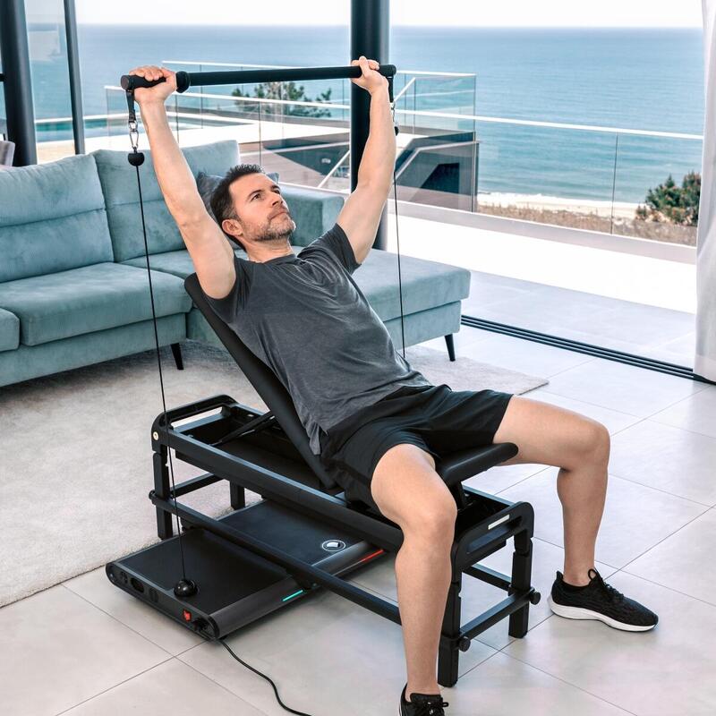 Flow Fitness Perform G1i avec Perform Fitnessbank - Smart Home Gym FLOW ...