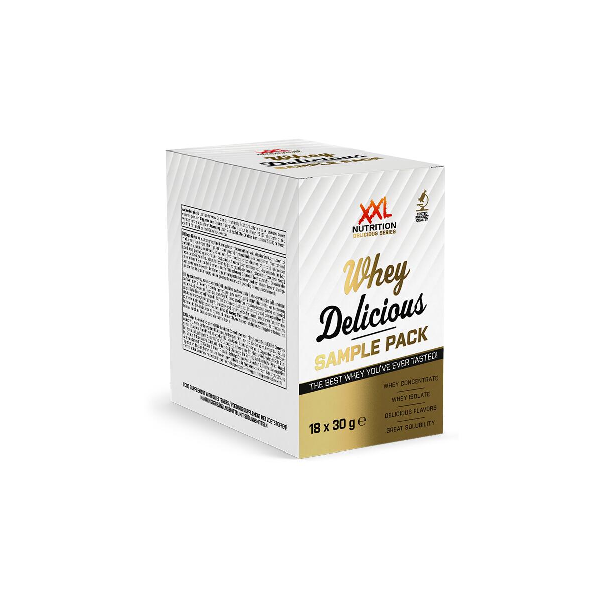 Whey Delicious - 80% de Protéines - Pack Découverte - 18x30 grammes ...