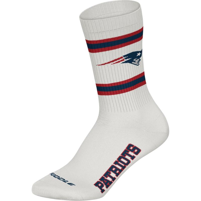 NFL Huddle 3pk Crew Socks 43/46 New England Patriots | Decathlon