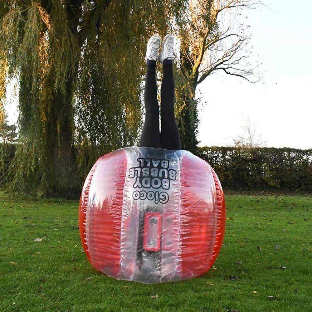 Body Bubble Inflatable Ball (Red) One Size | Decathlon