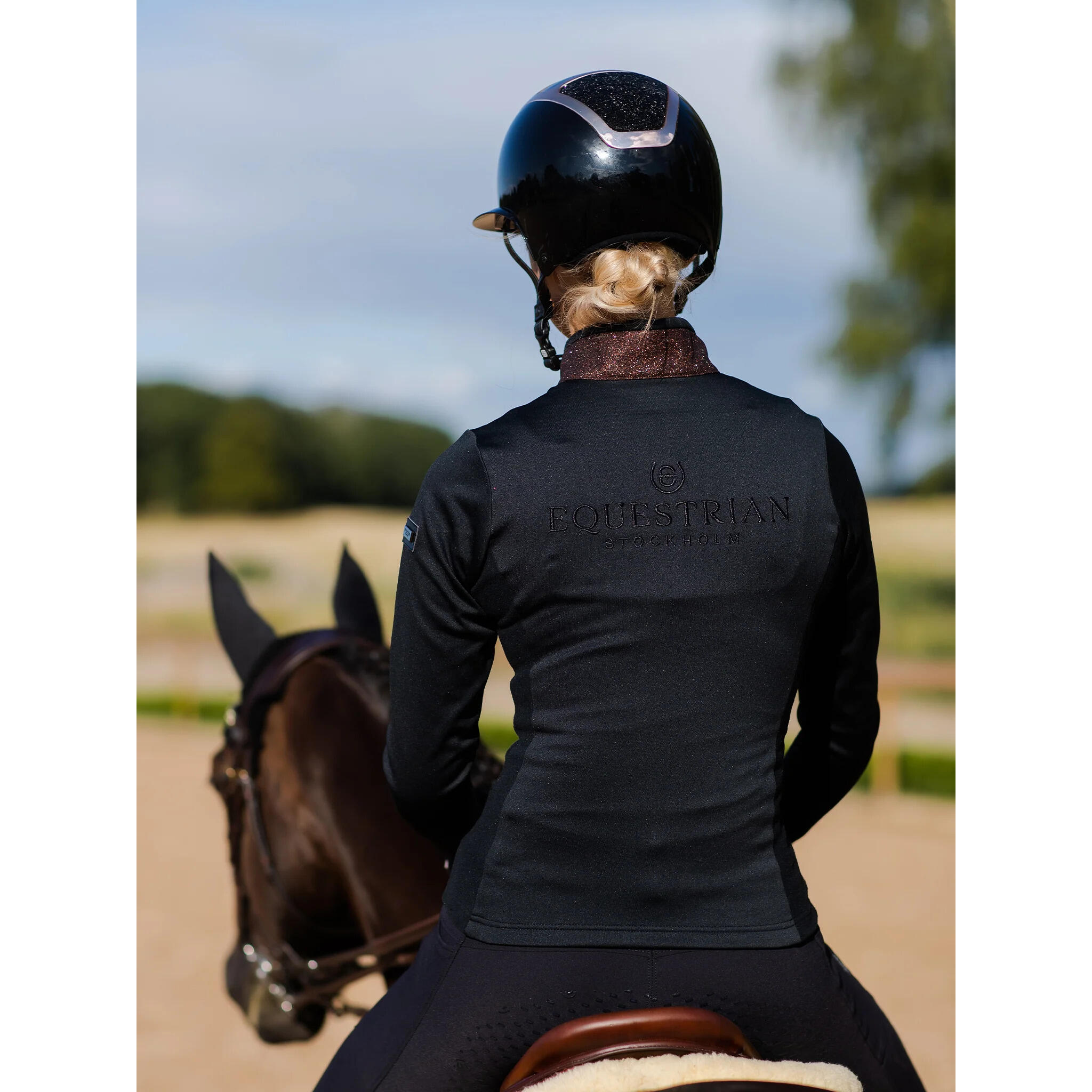 Veste Polaire Mahogany Glimmer - Equestrian Stockholm | Decathlon