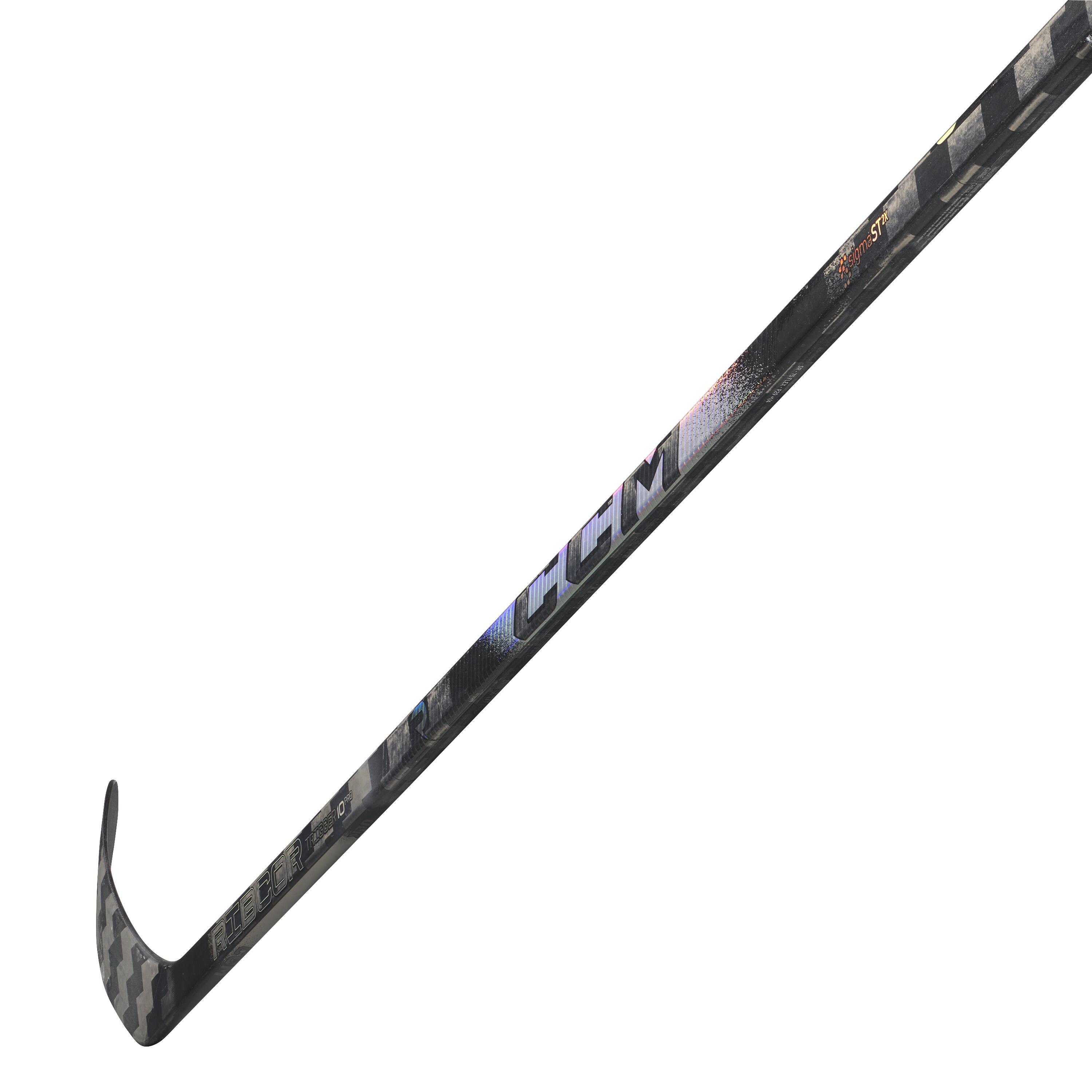 CCM Ribcor Trigger 10 Pro Chrome Senior hockeystick | Decathlon
