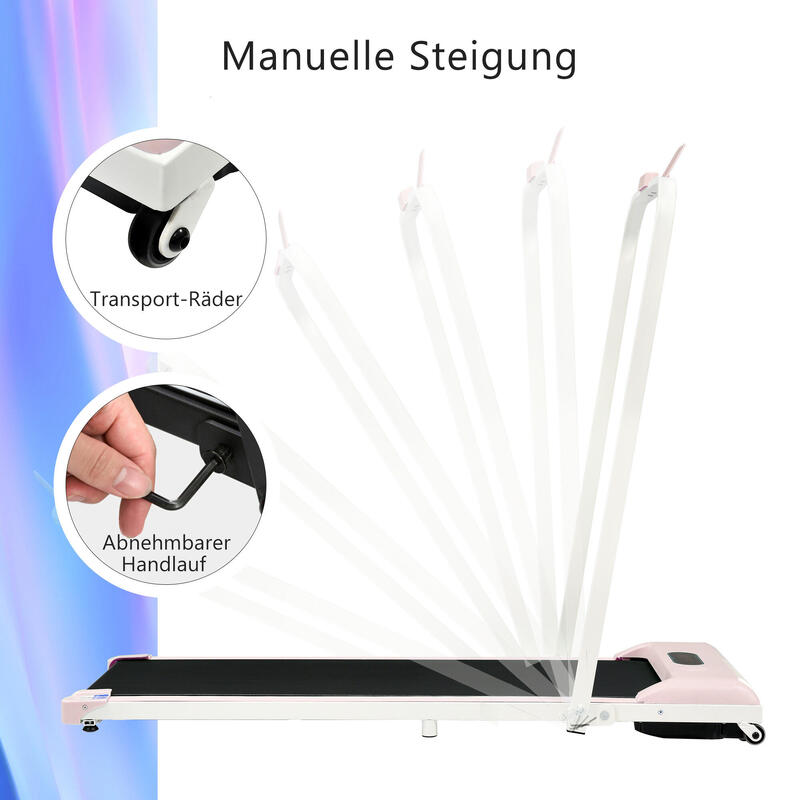 Bieżnia 2 w 1 do użytku domowego, z pilotem ISCOOTER | Decathlon