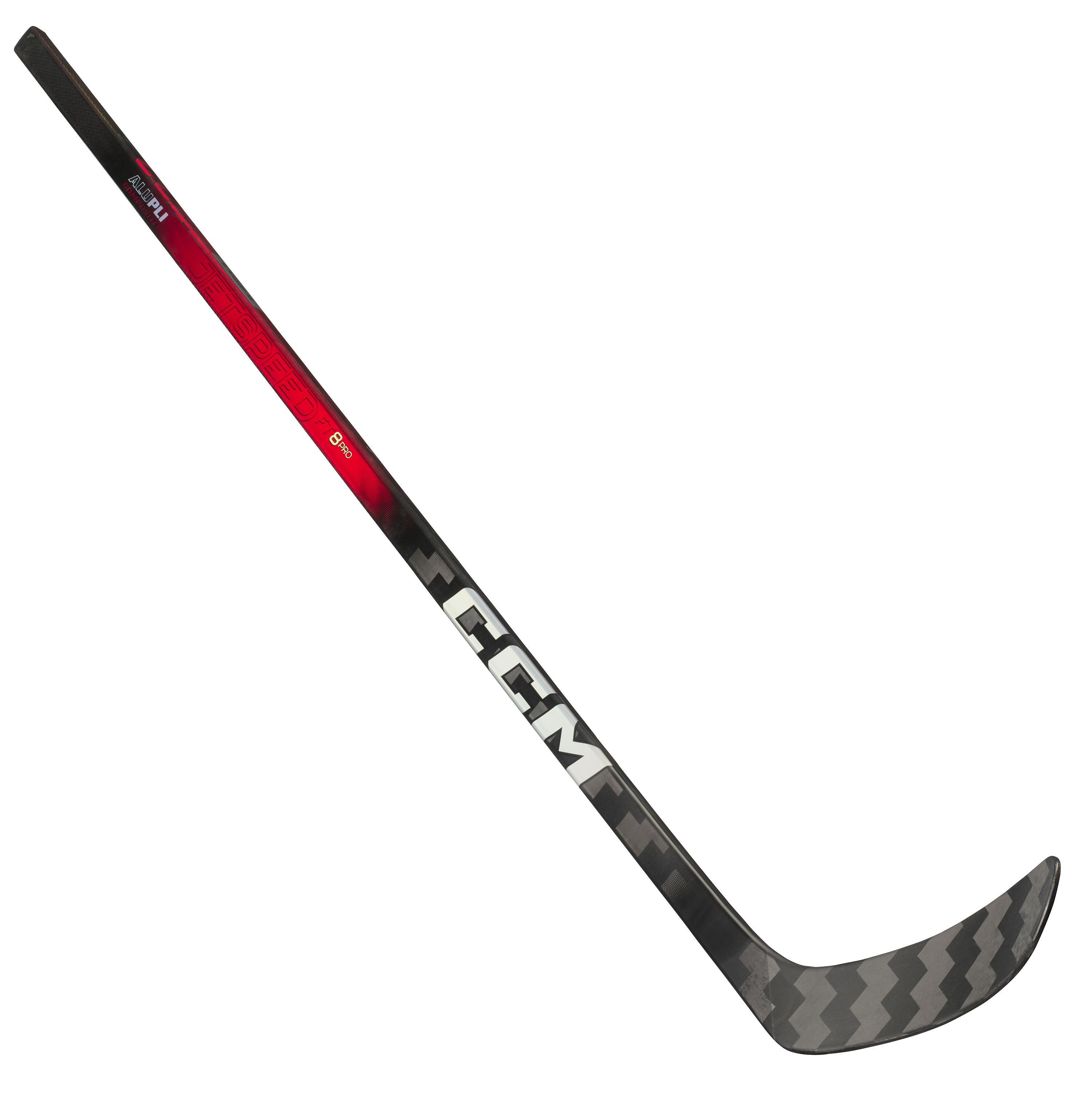 CCM JetSpeed FT8 Pro Red Special Color Senior ijshockey stick | Decathlon