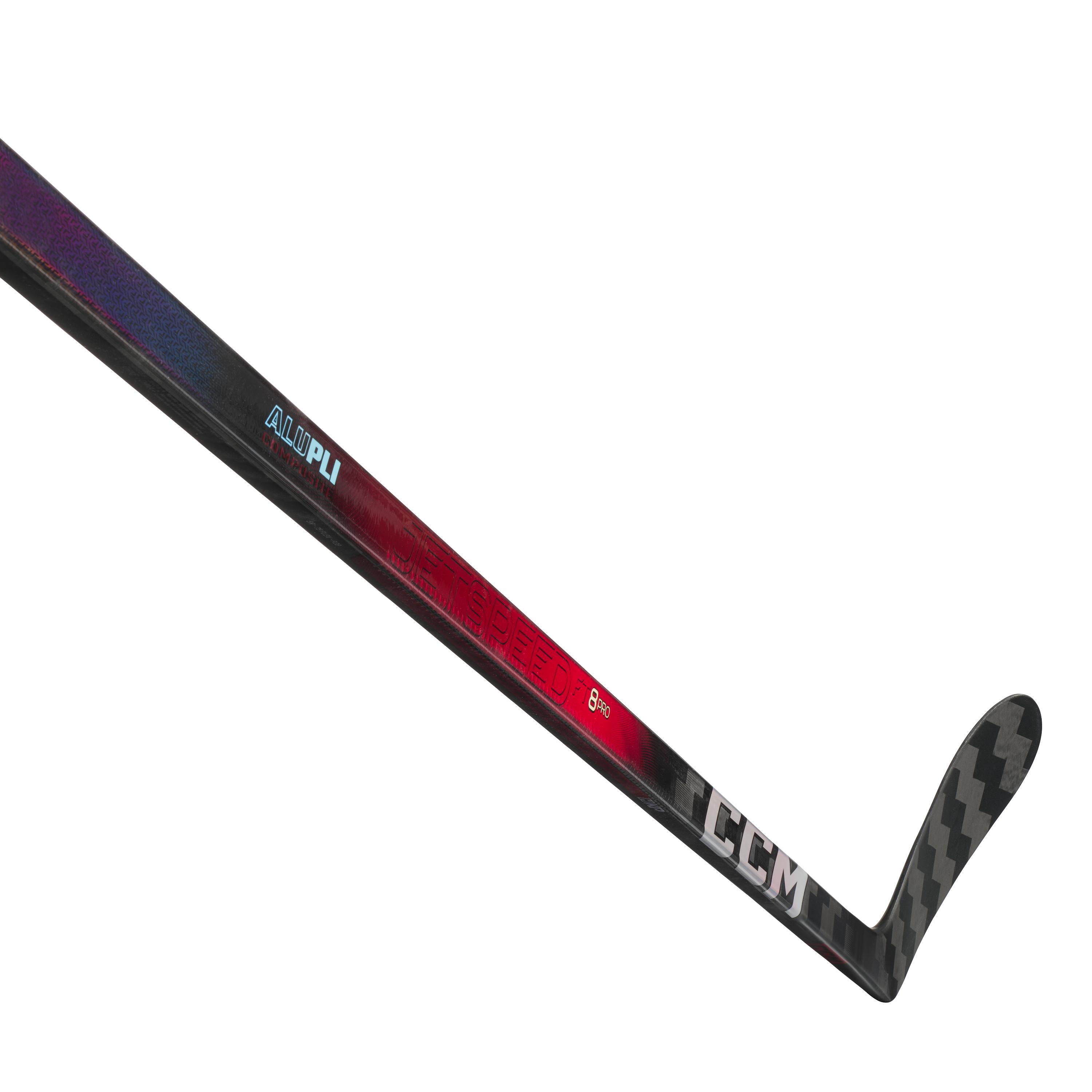 CCM JetSpeed FT8 Pro Red Special Color Senior ijshockey stick | Decathlon