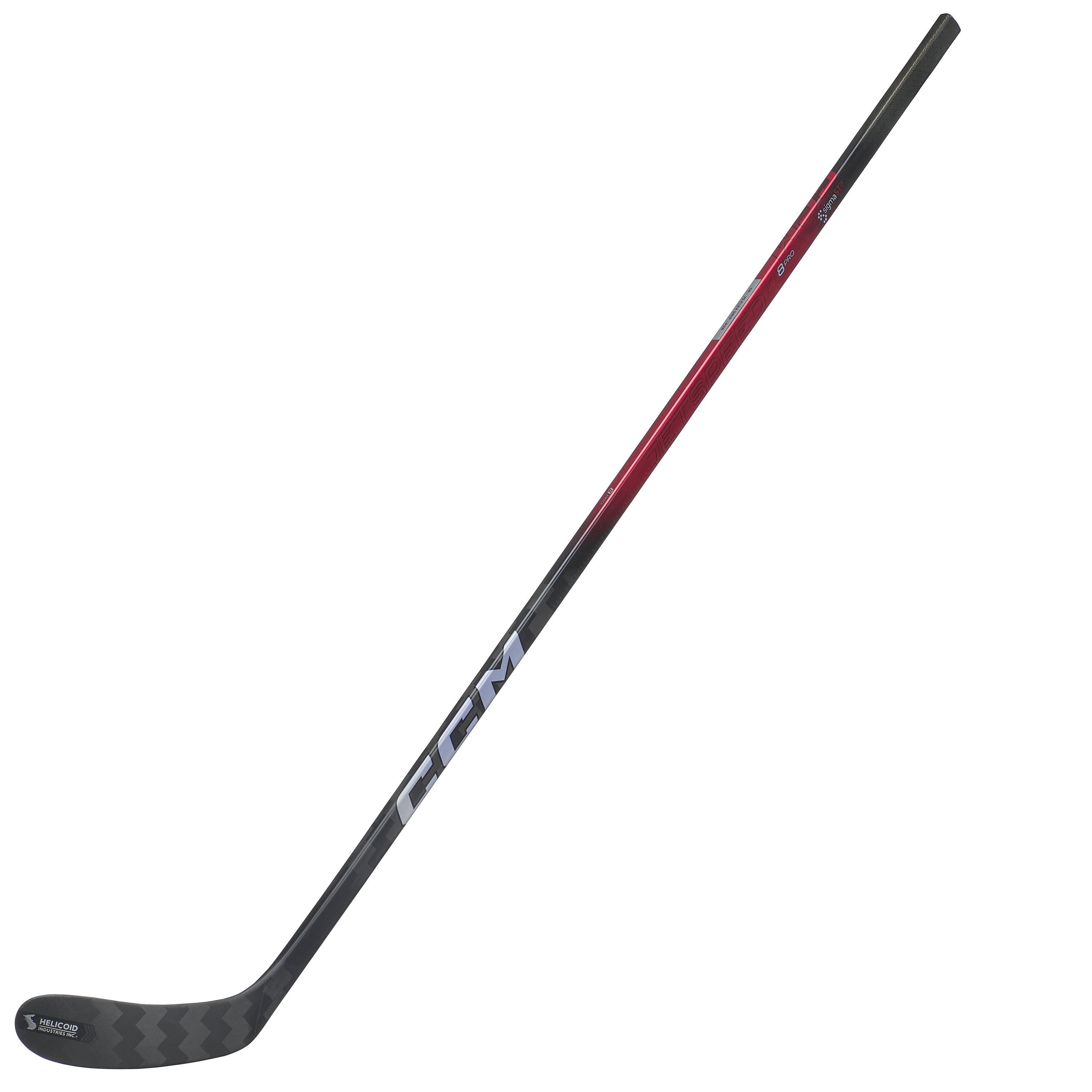 CCM JetSpeed FT8 Pro Red Special Color Senior ijshockey stick | Decathlon