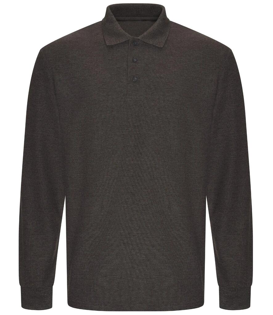 Pro RTX Men's Pro Long Sleeve Polo Shirt - Navy Blue | Decathlon