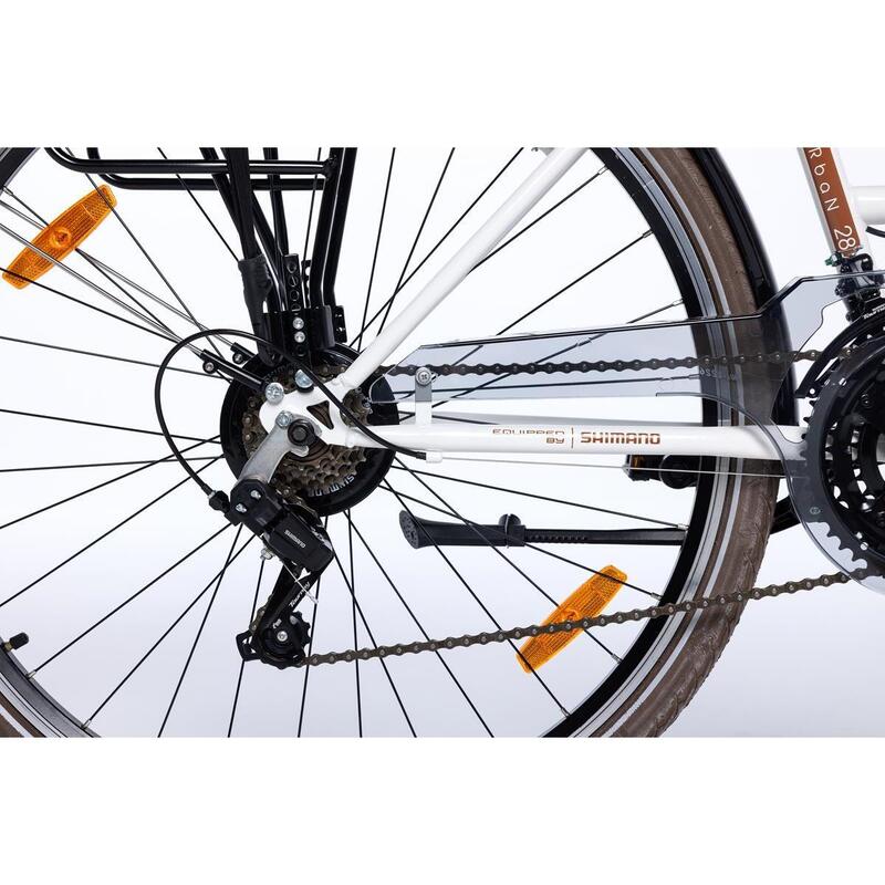 MOMA BIKES - URBAN 28" - bicicletă urbană SHIMANO complet 21 viteze ...