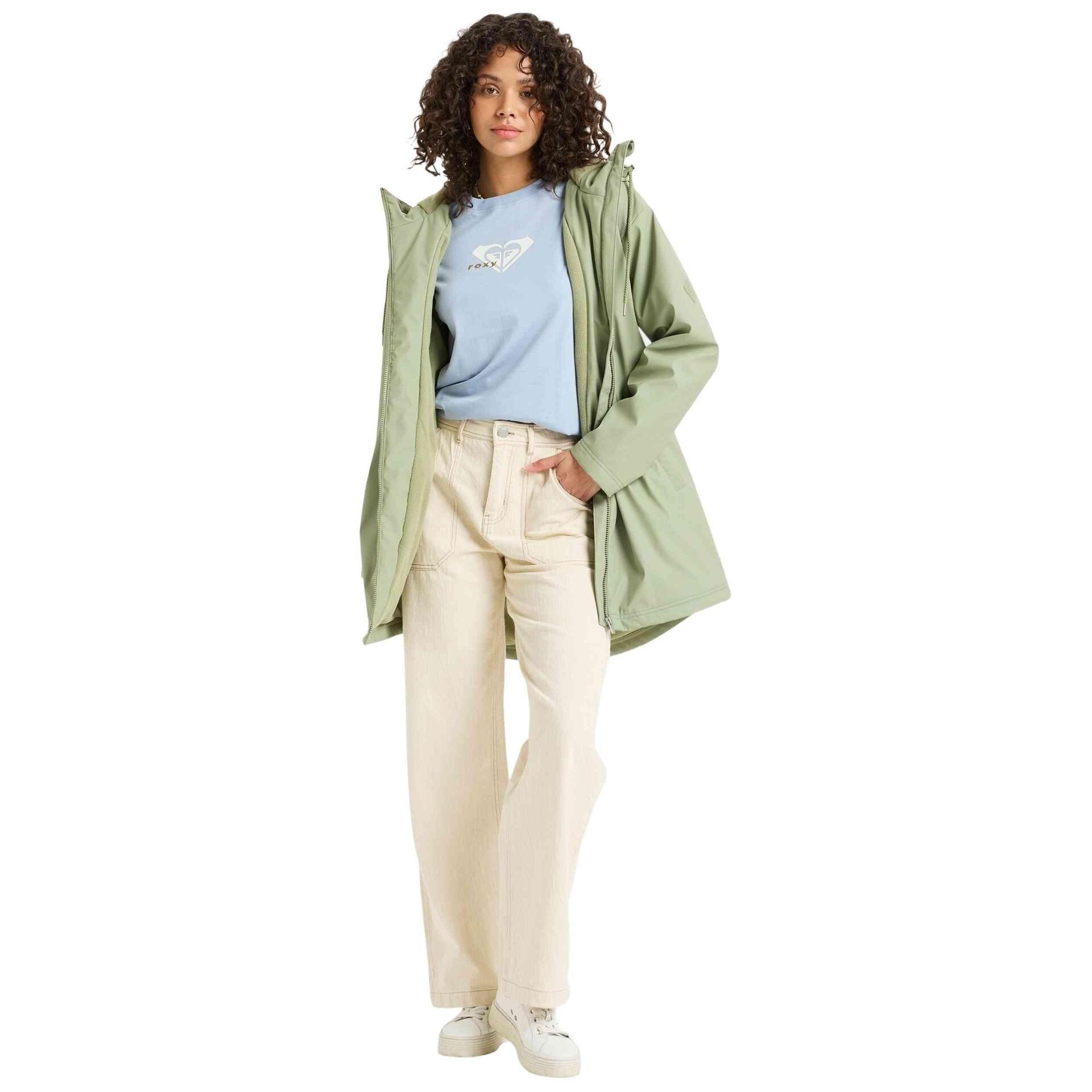 Regenjas Roxy model ERJJK03671-GLD0 voor vrouwen | Decathlon