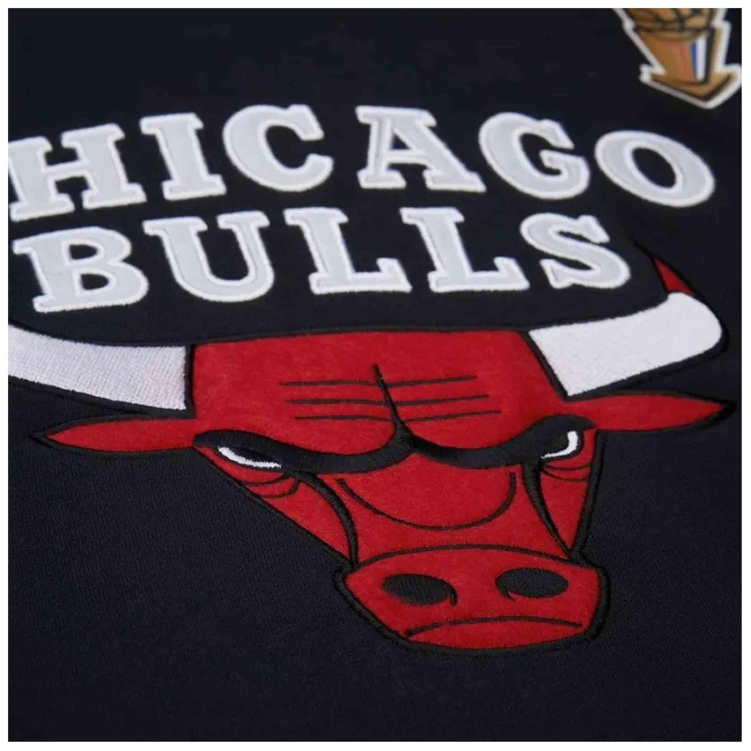 Hoodie Mitchell & ness model TH9263-CBUBLCK voor unisex | Decathlon